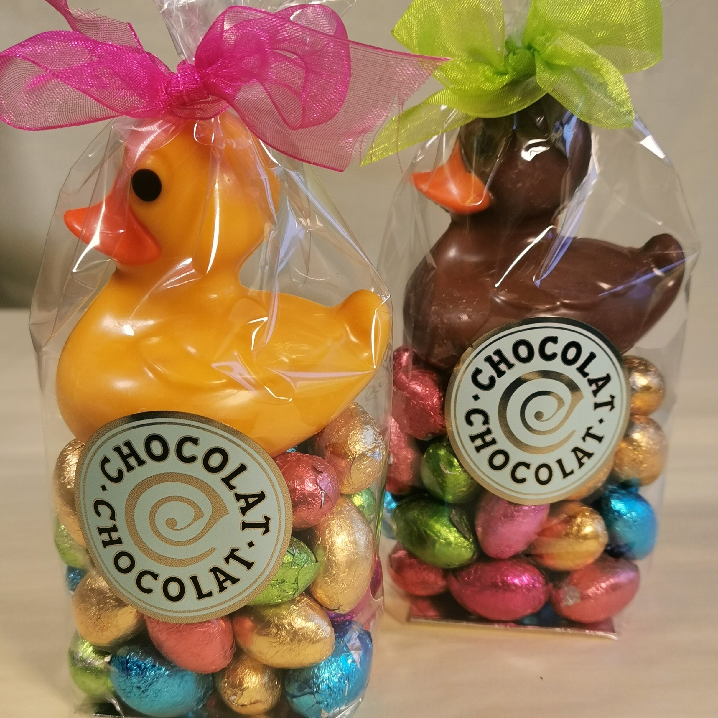 Happy Chocolate Ducks on Mini Eggs - Yumbles.com
