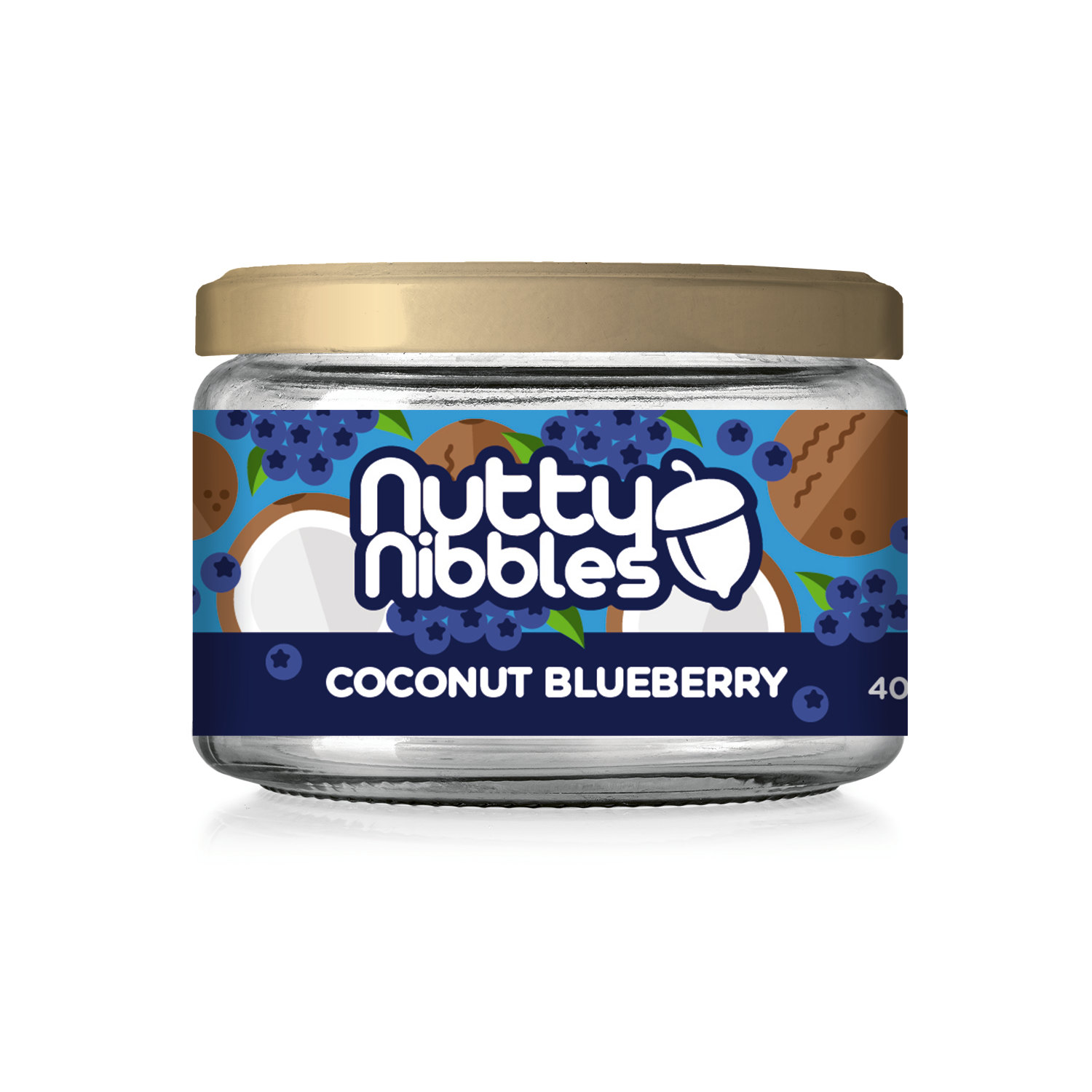 Coconut Blueberry Nutty Nibbles - Yumbles.com