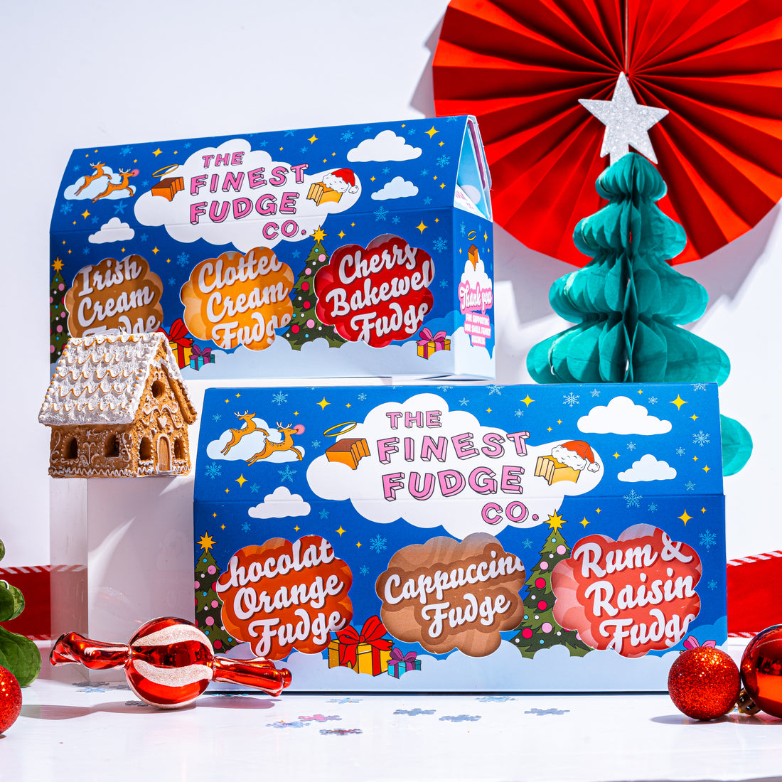 Festive Double Crumbly Fudge Bundle - 6 Flavours - Yumbles.com