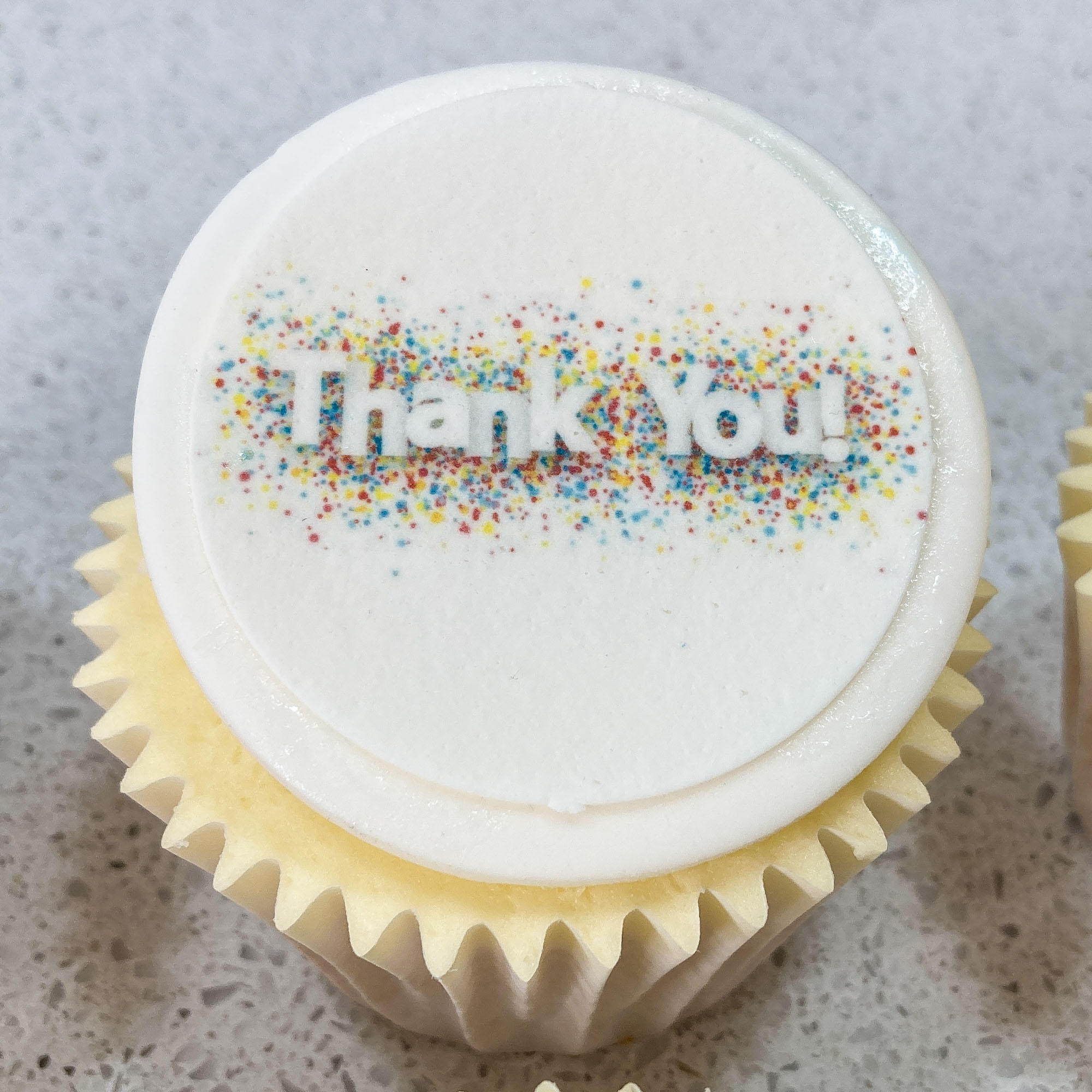 Starburst Thank You Cupcakes - Yumbles.com