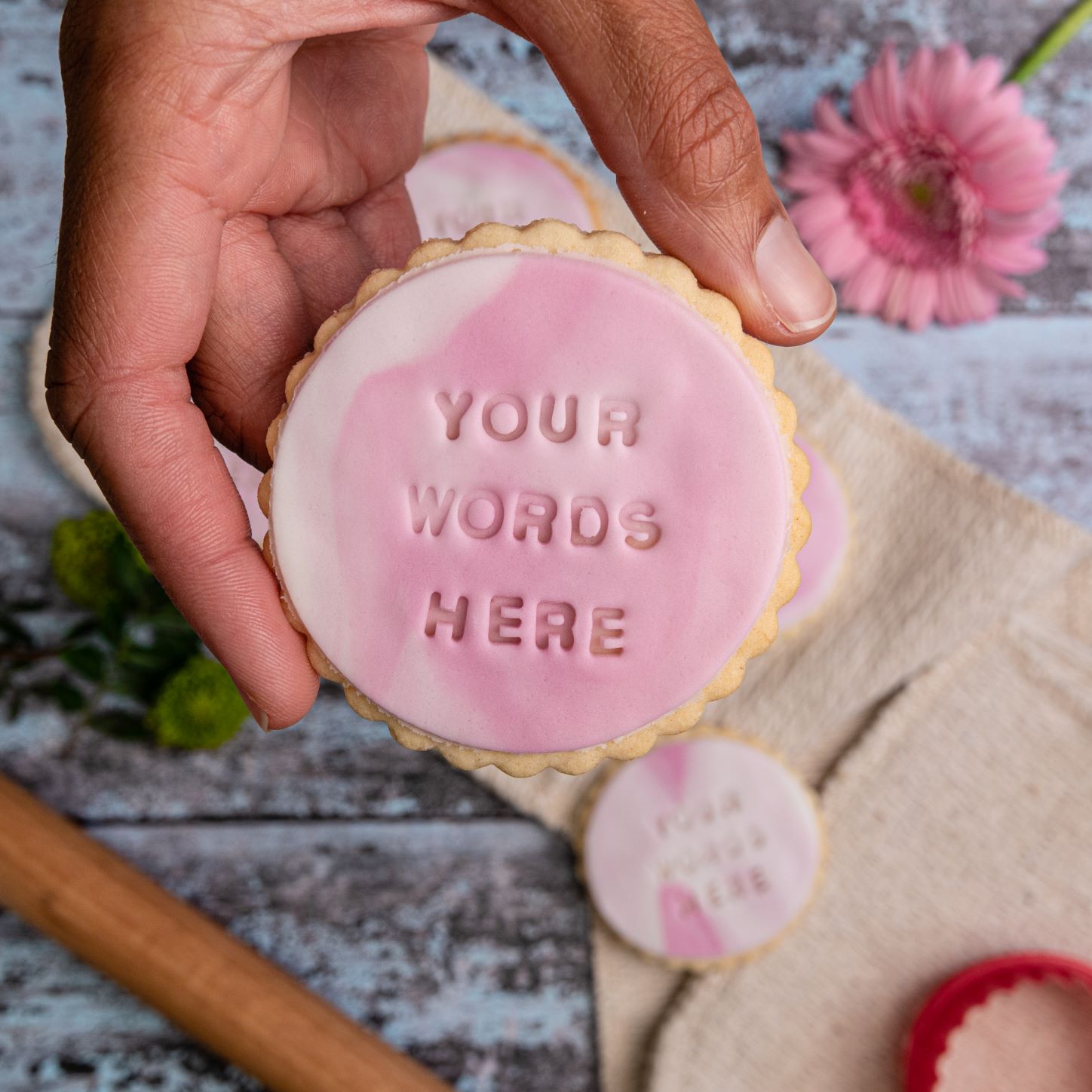 Personalised Handmade Iced Biscuits - Yumbles.com
