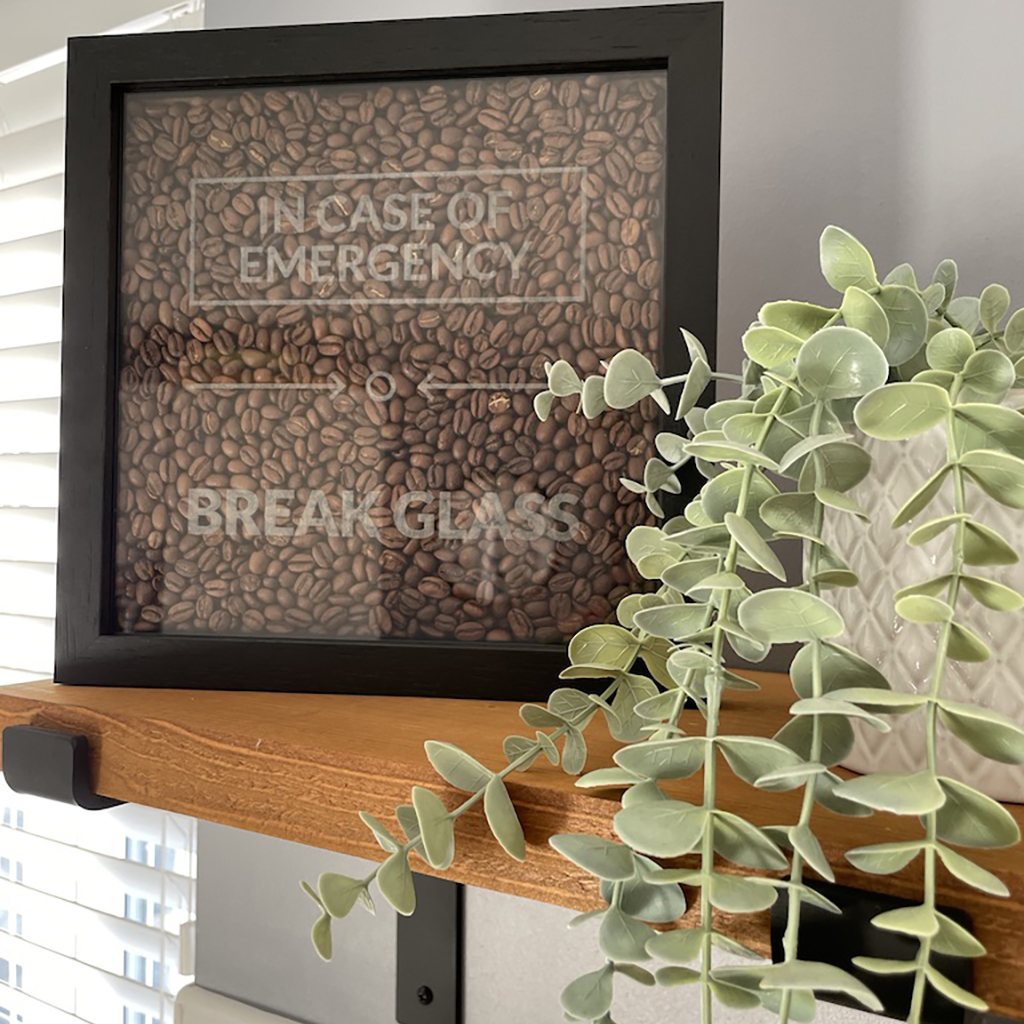 In Case of Emergency Coffee Frame - Yumbles.com