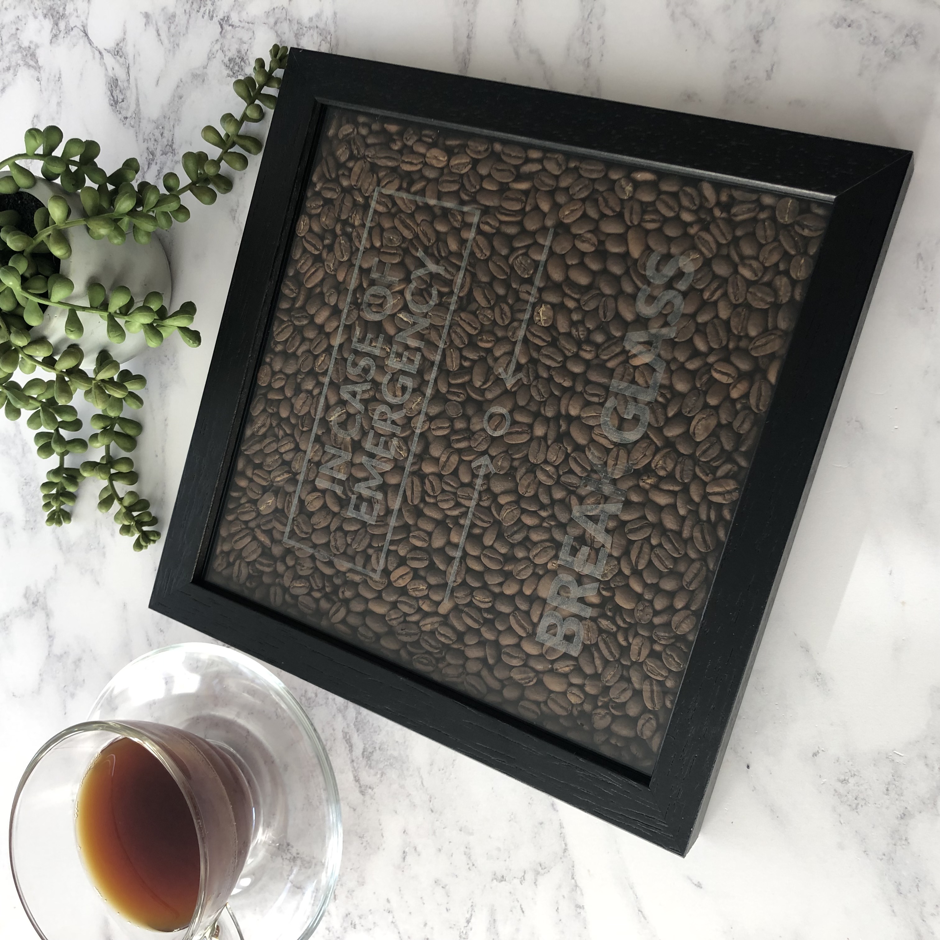 In Case of Emergency Coffee Frame - Yumbles.com