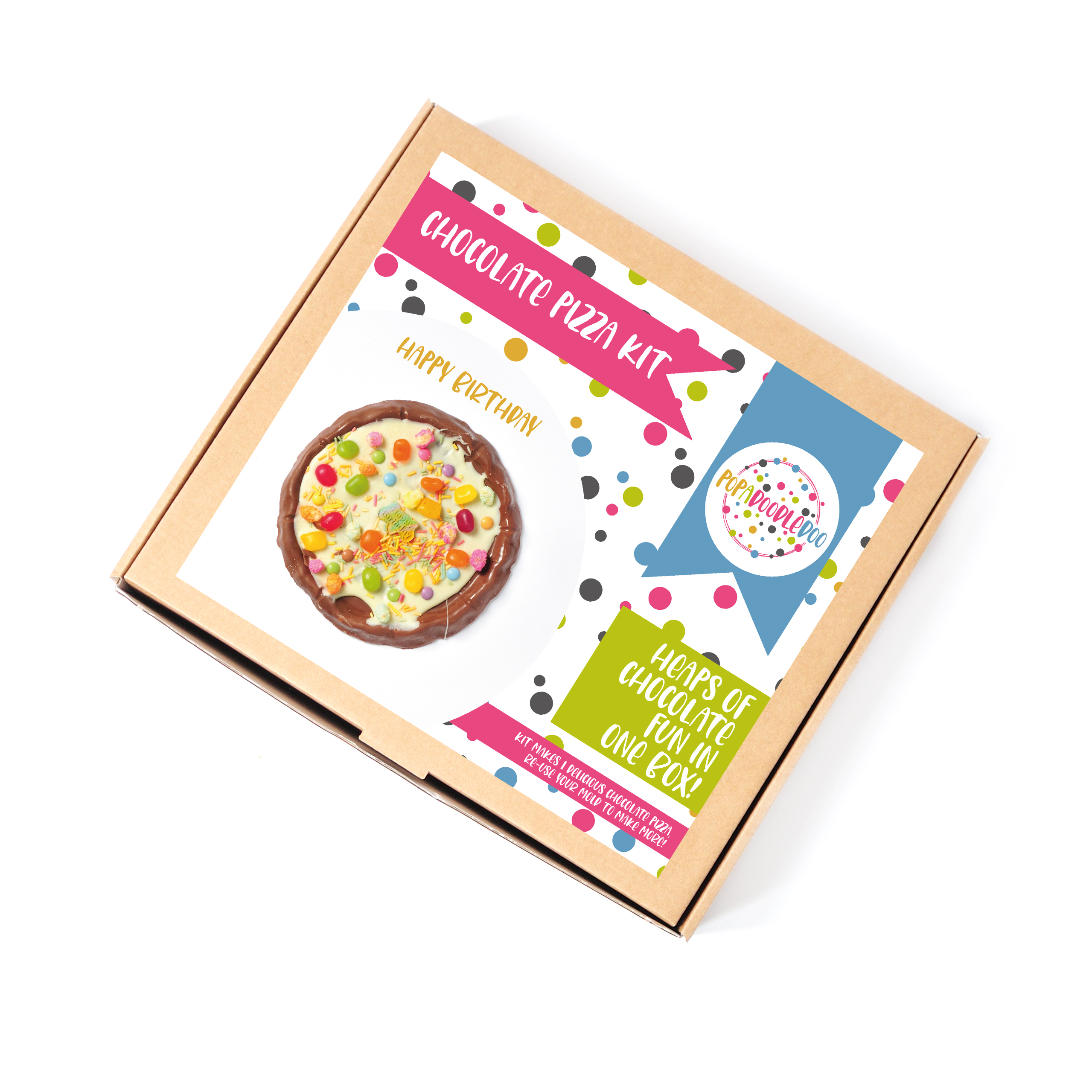 Birthday Chocolate Pizza Kit - Yumbles.com