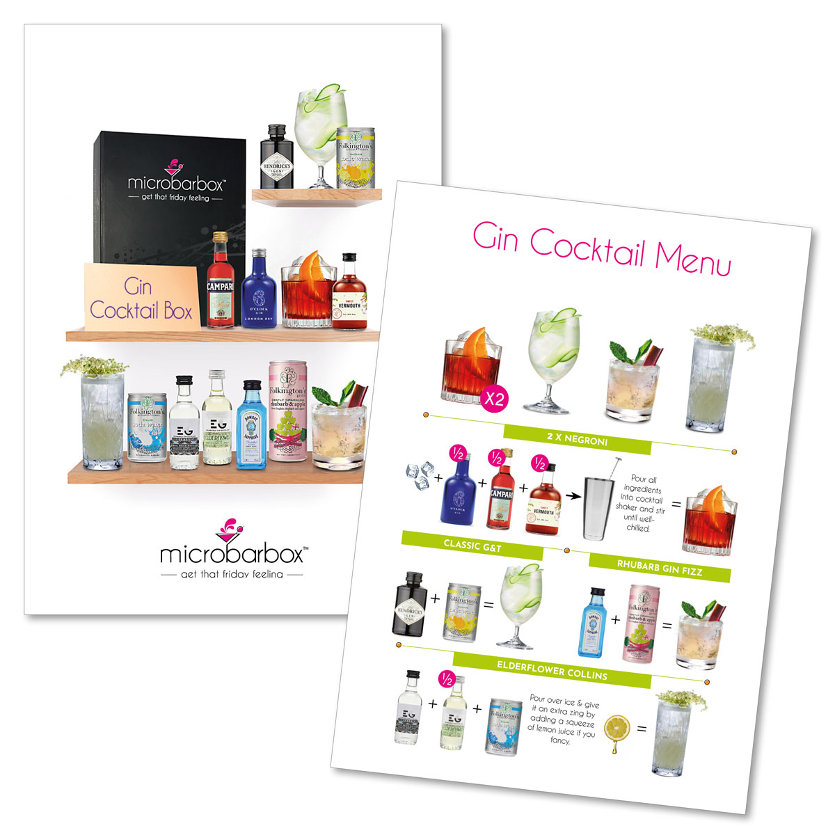 Gin Cocktail Box - Yumbles.com