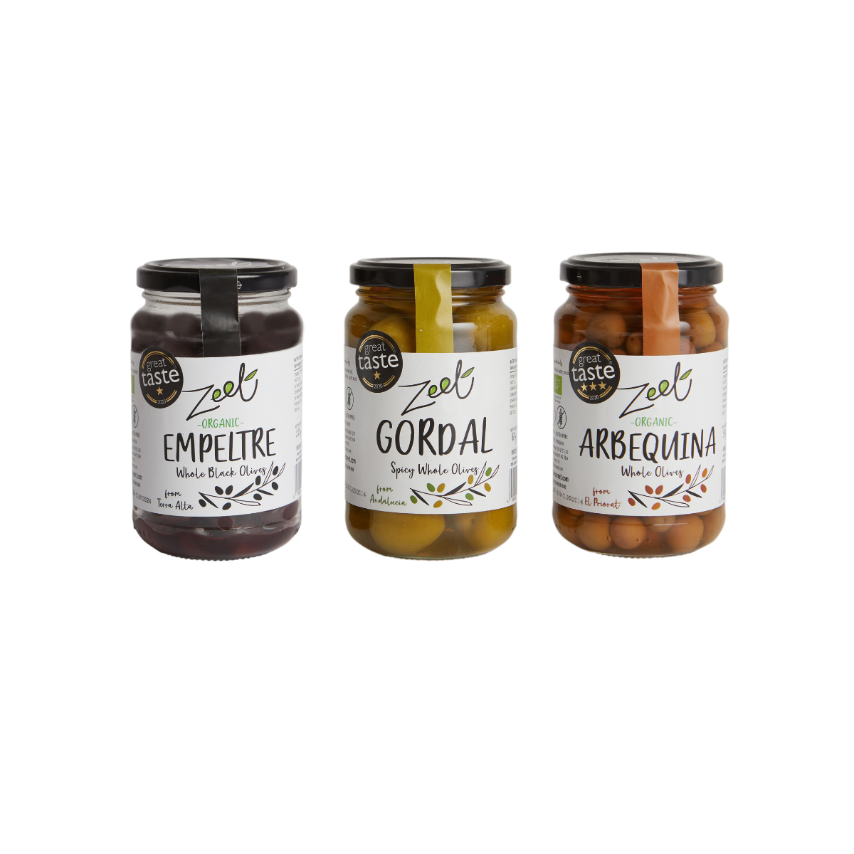 Great Taste Award Winning Olive Collection - Set of 3 - Yumbles.com