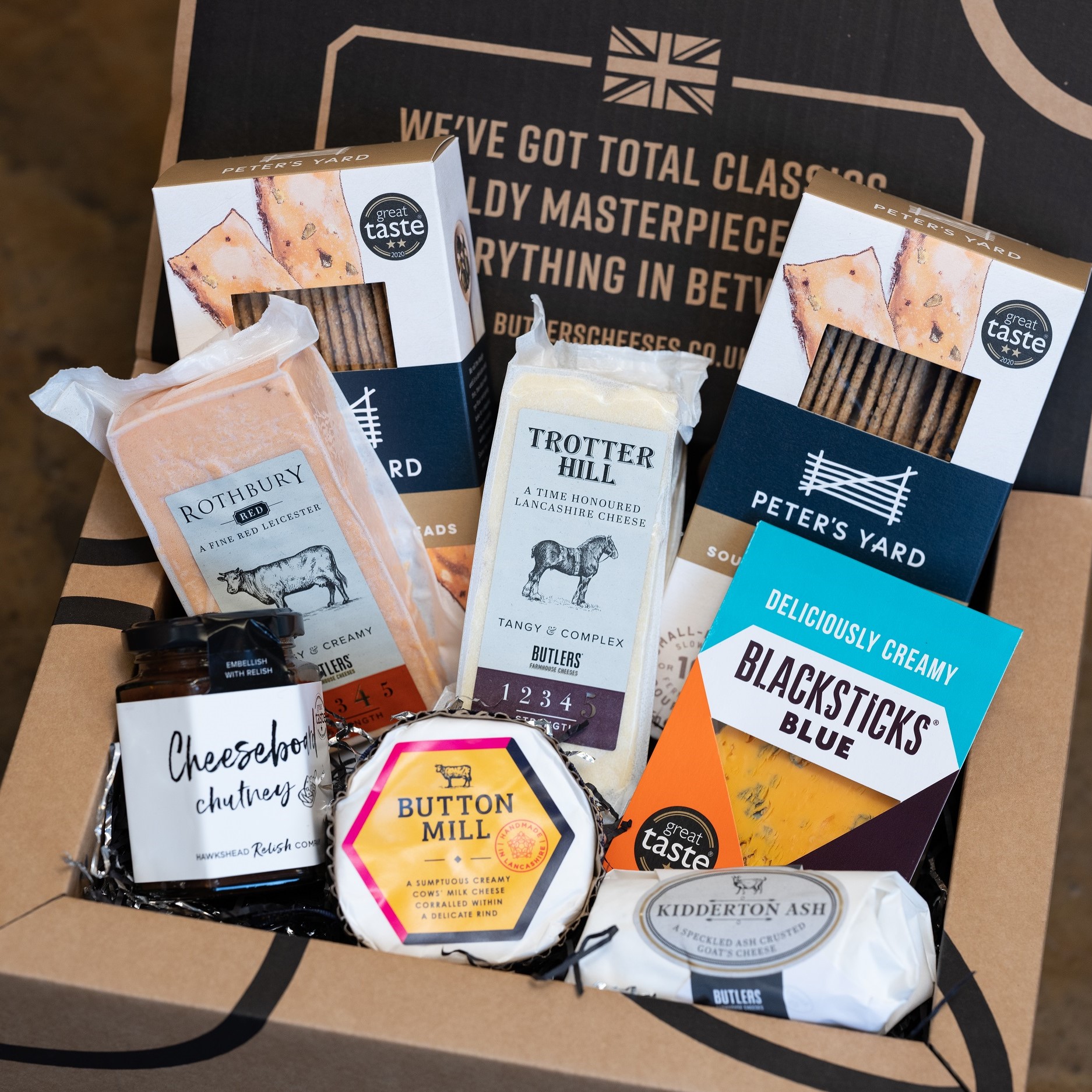 Cheese and Chutney Selection - Yumbles.com