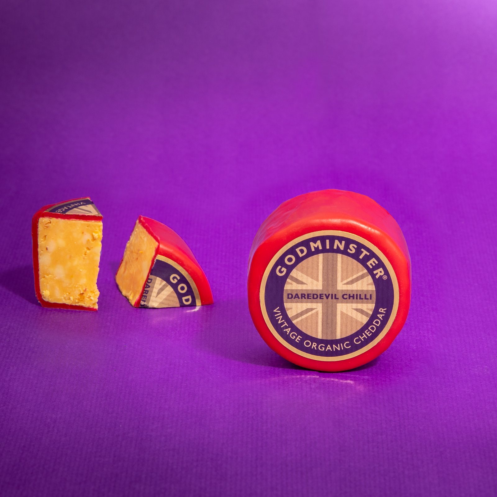 Godminster Triple Cheddar Collection with Chilli Cheddar - Yumbles.com