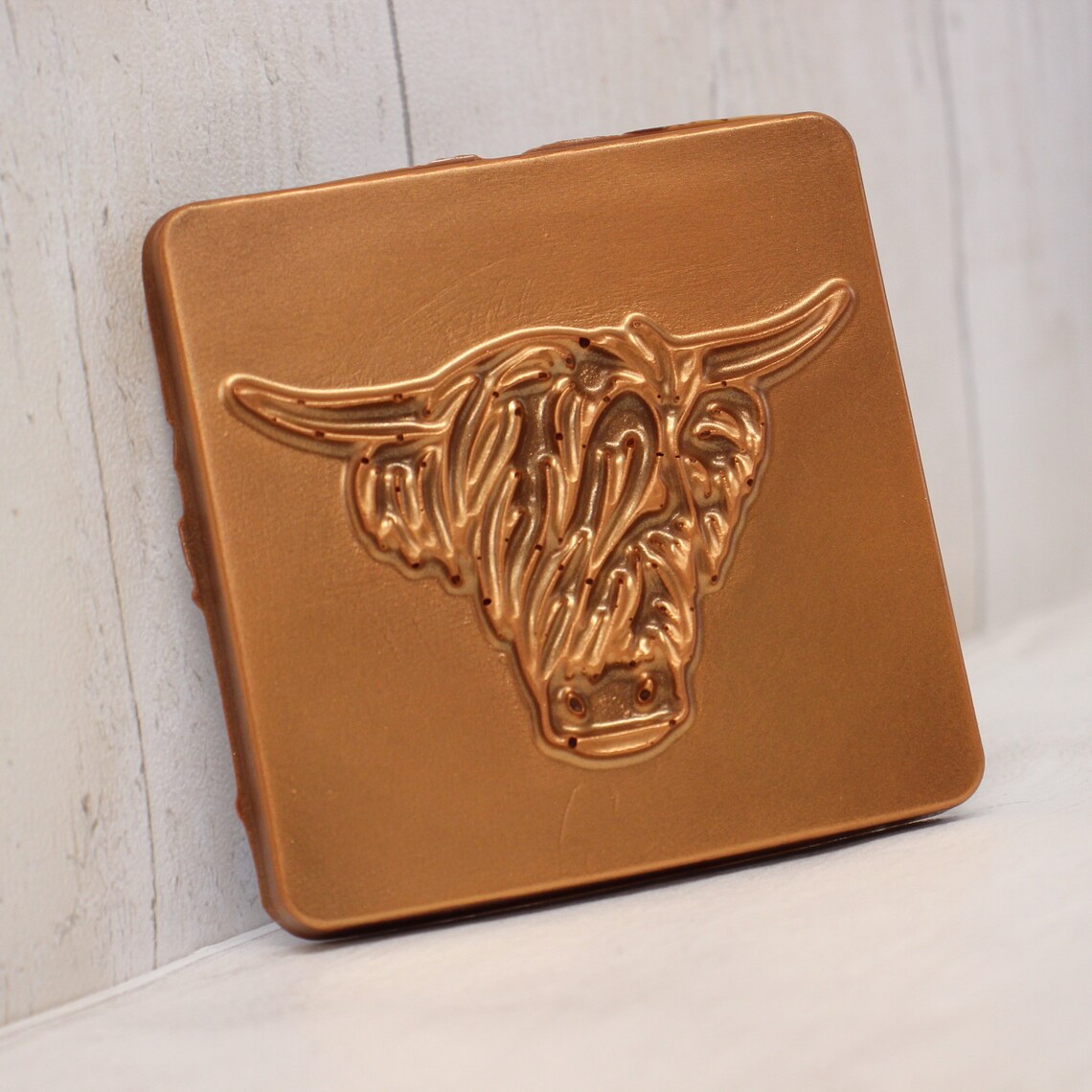 Dark Chocolate Scottish Highland Cow Chocolate Gift - Yumbles.com