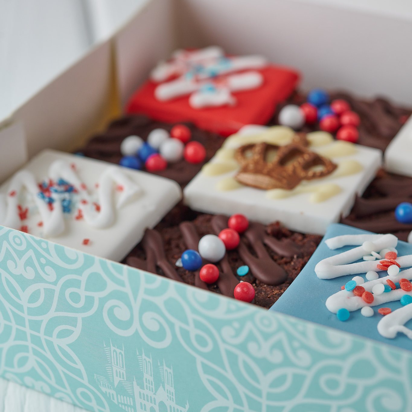 Coronation Chocolate Truffle Cake Selection Gift Box - Yumbles.com