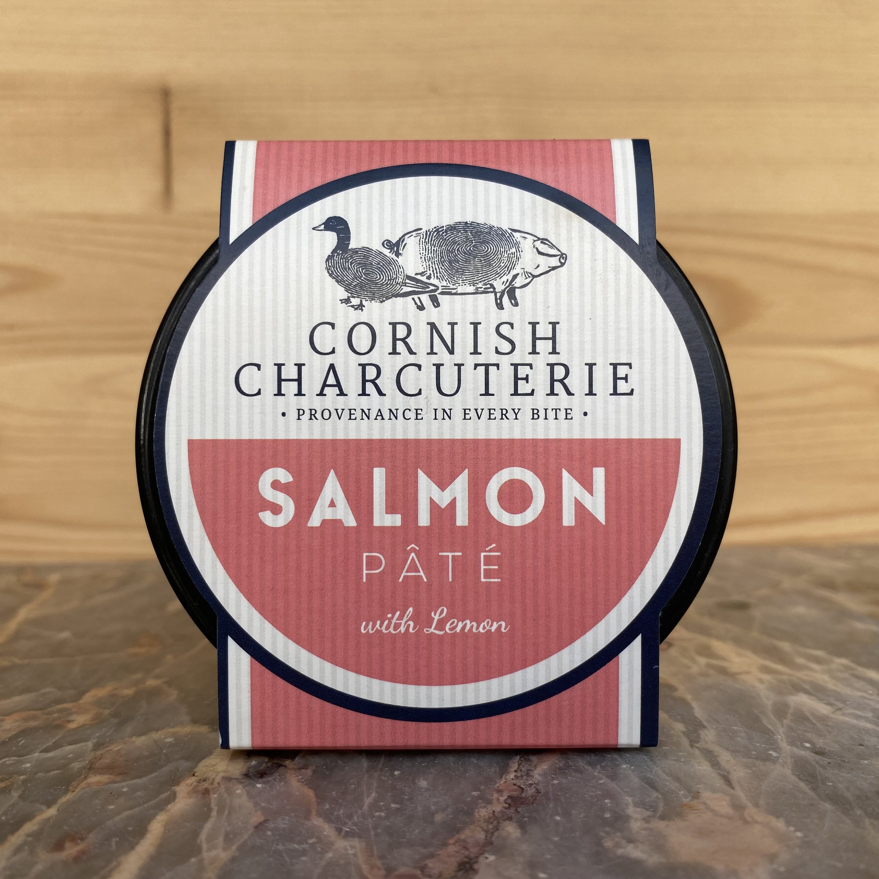 Salmon Pâté with Lemon (Screw Top Jar) - 125g - Yumbles.com