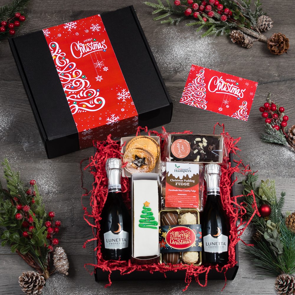 Festive Naughty But Nice Hamper Box - Yumbles.com