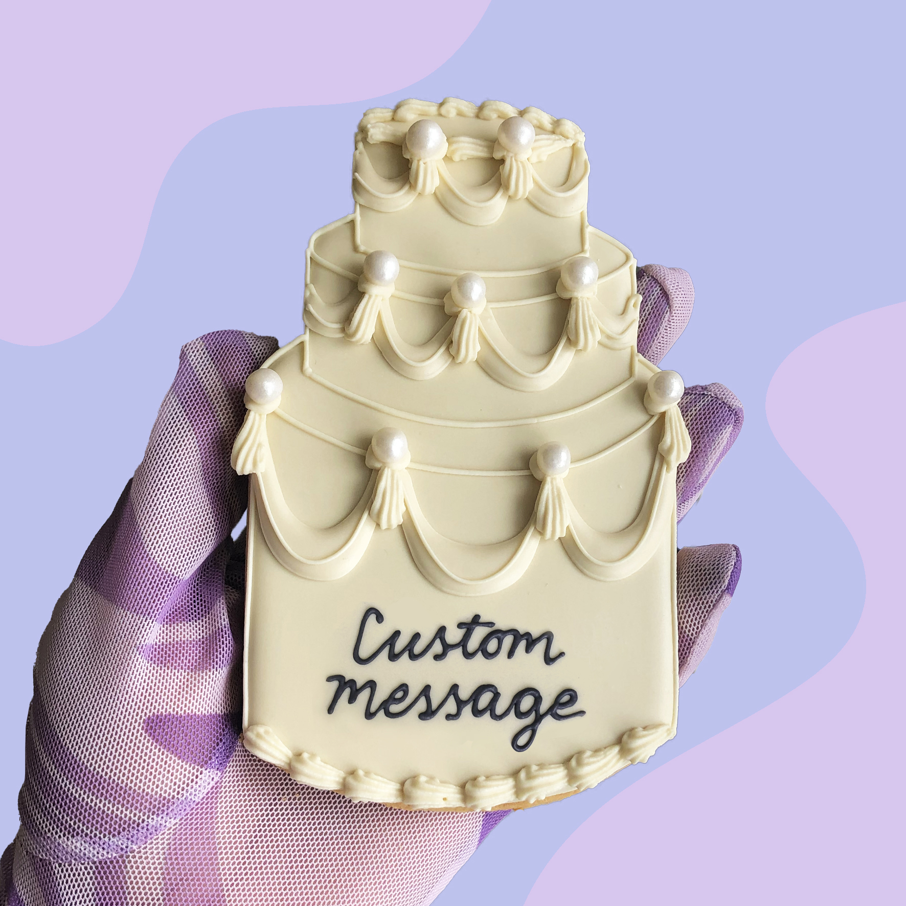 Biscuit Cake For Wedding Baking Wedding Cake Hi Res Stock Photography