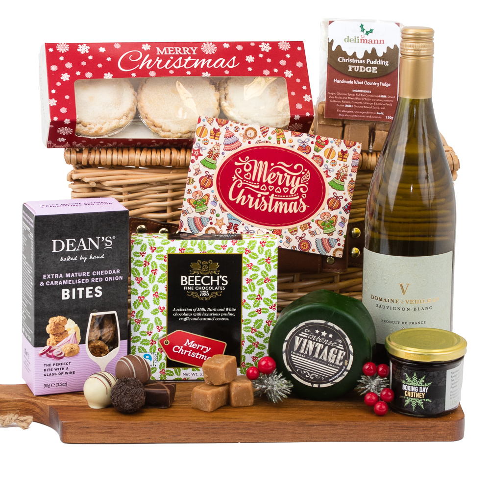Luxury Christmas Movie Night Hamper - Yumbles.com