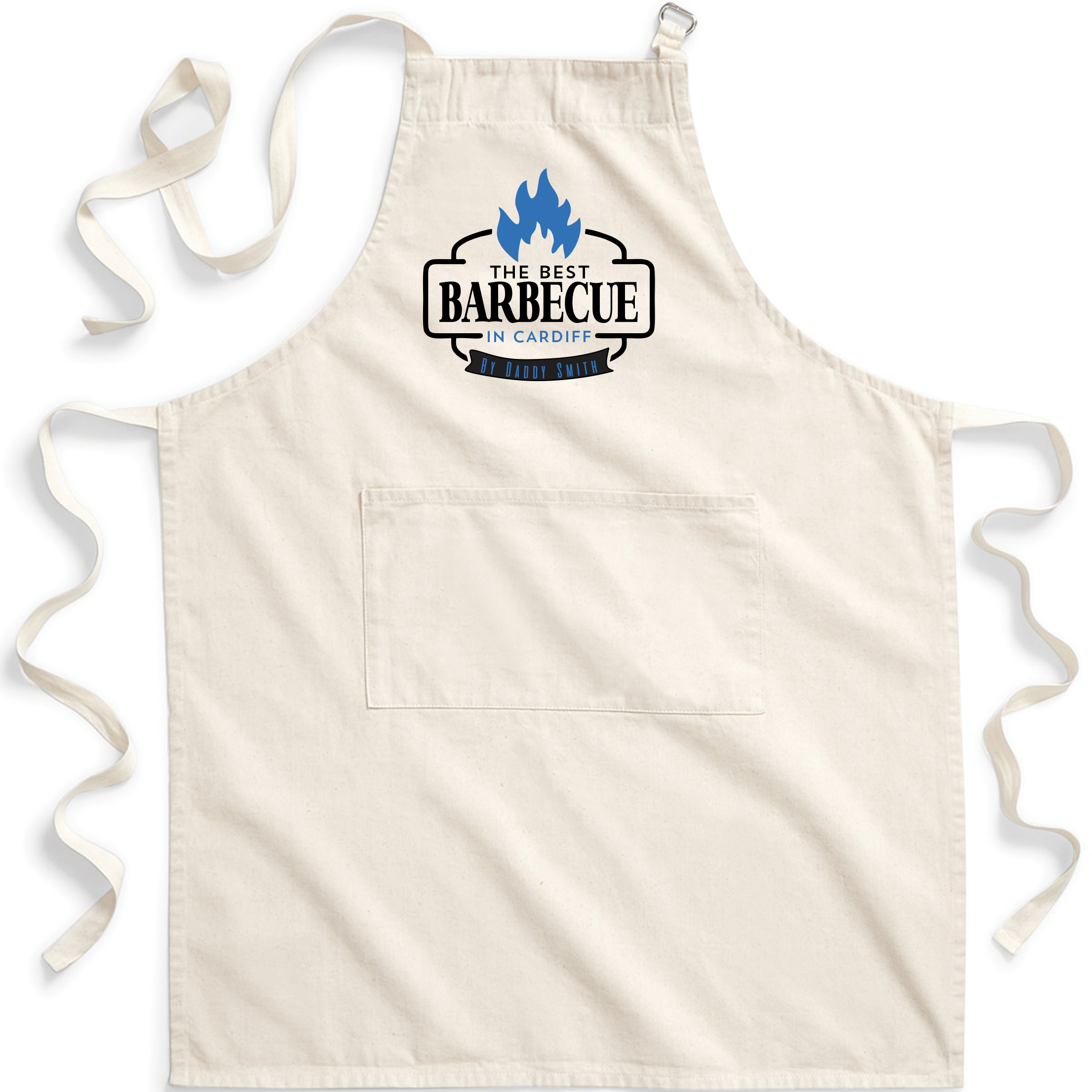 Personalised Best BBQ In Town Apron - Yumbles.com