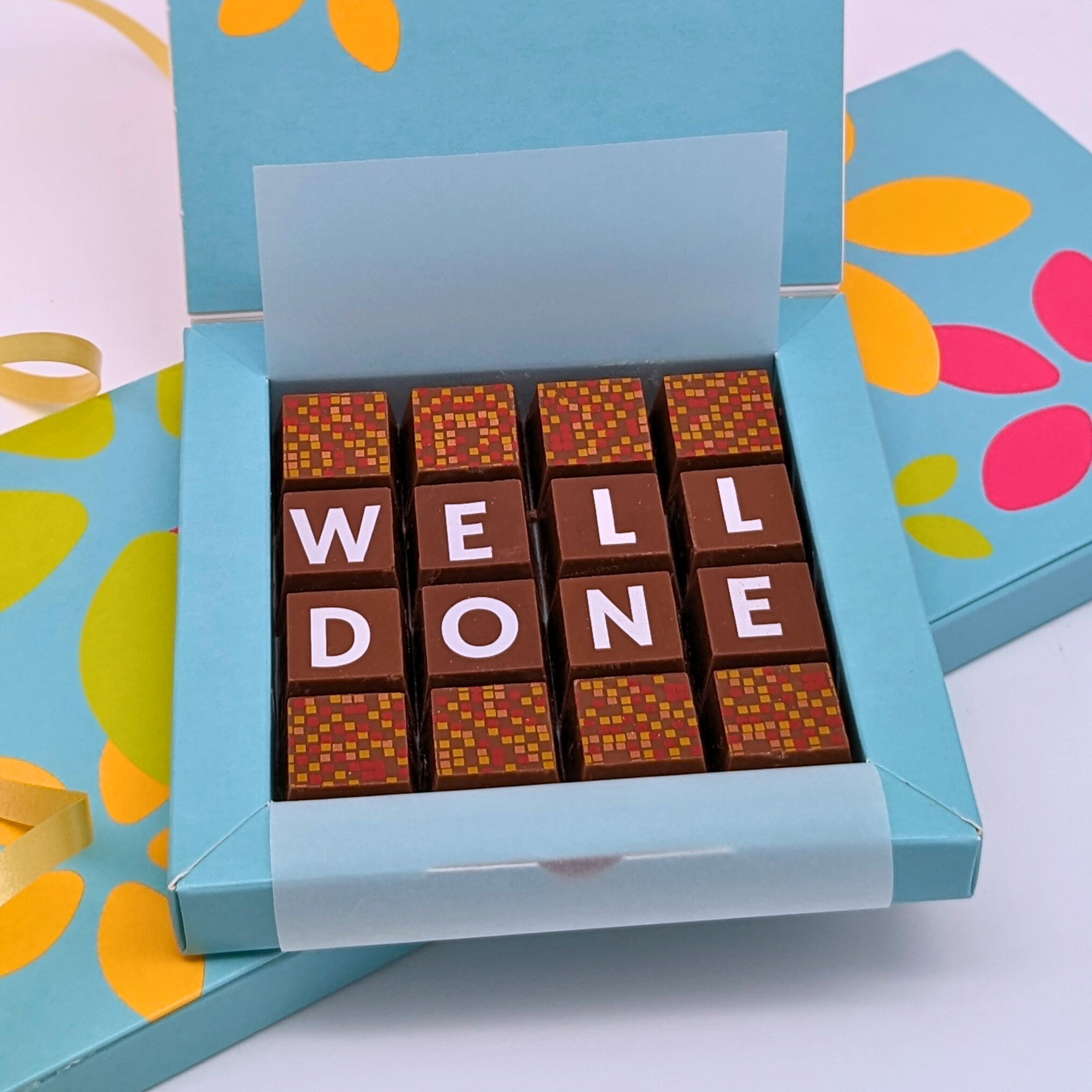 Personalised Well Done Message Chocolates - Yumbles.com