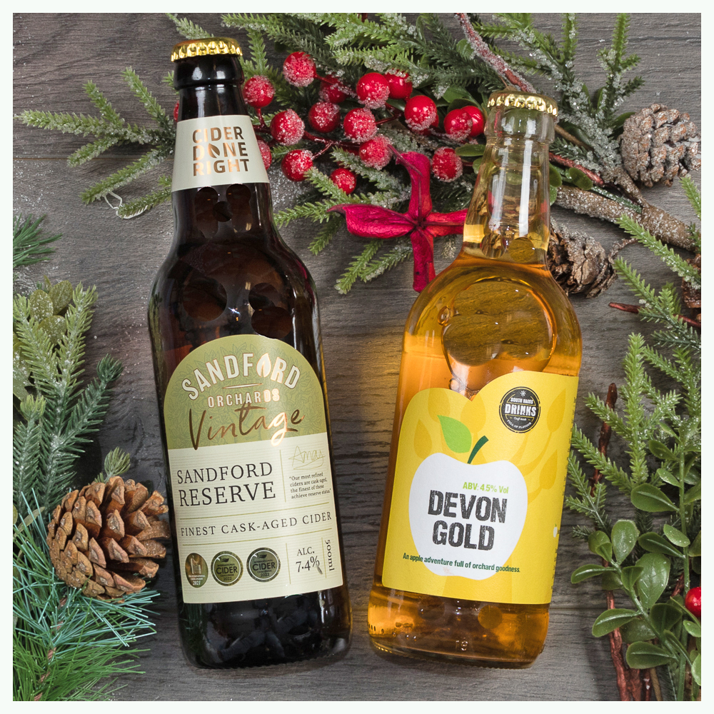Gluten Free Cider & Nibbles Christmas Hamper - Yumbles.com