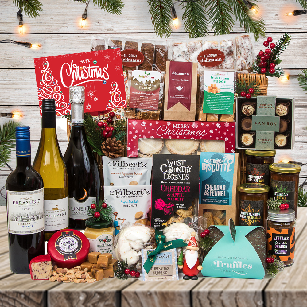 The Luxury Christmas Celebration Gift Hamper - Yumbles.com