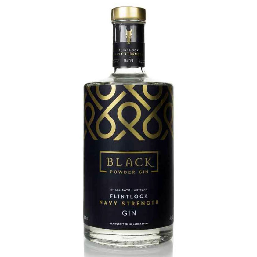 Black Powder Flintlock Navy Strength Gin 70cl - Yumbles.com