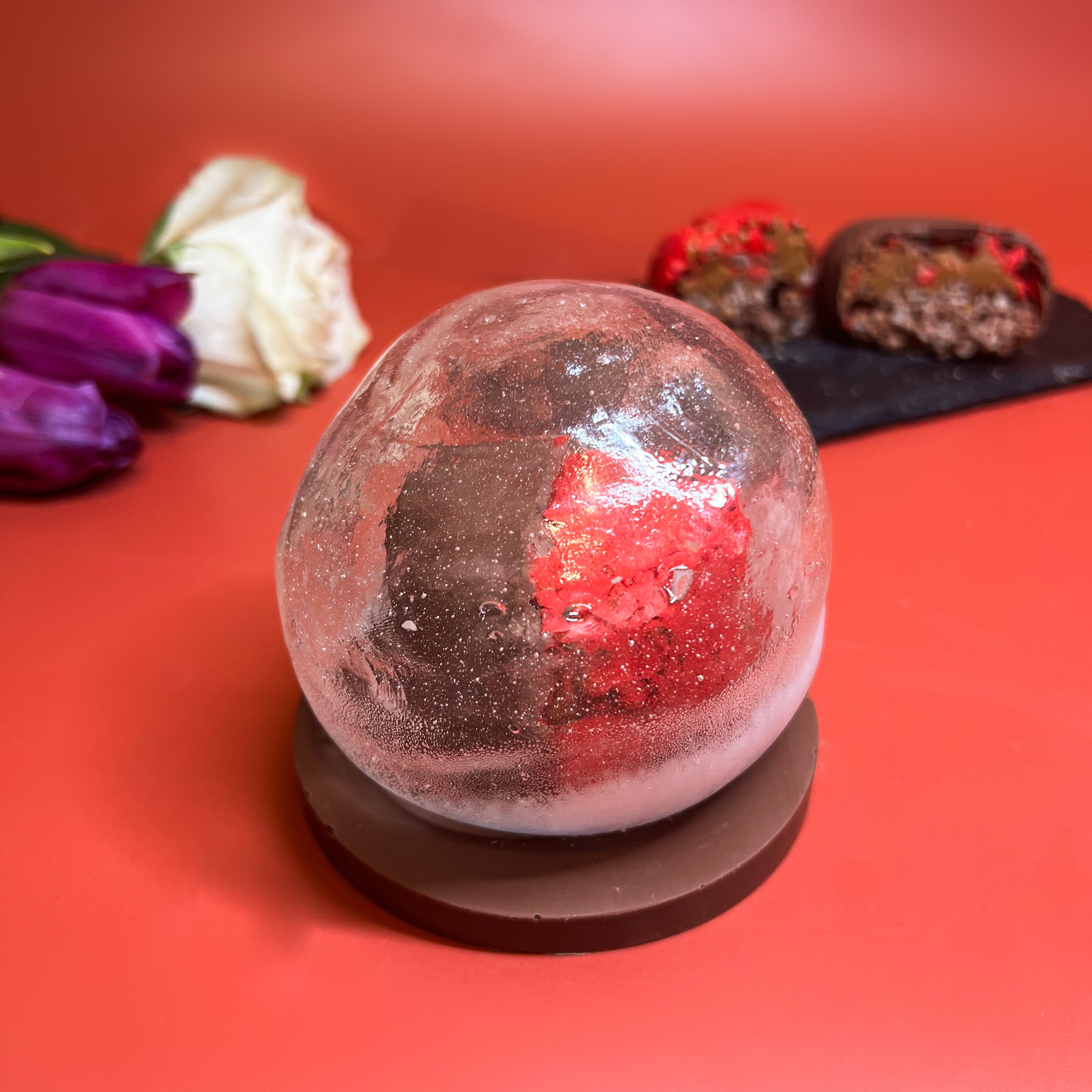 Personalised Love Capsule: Valentine’s Chocolate Heart - Yumbles.com