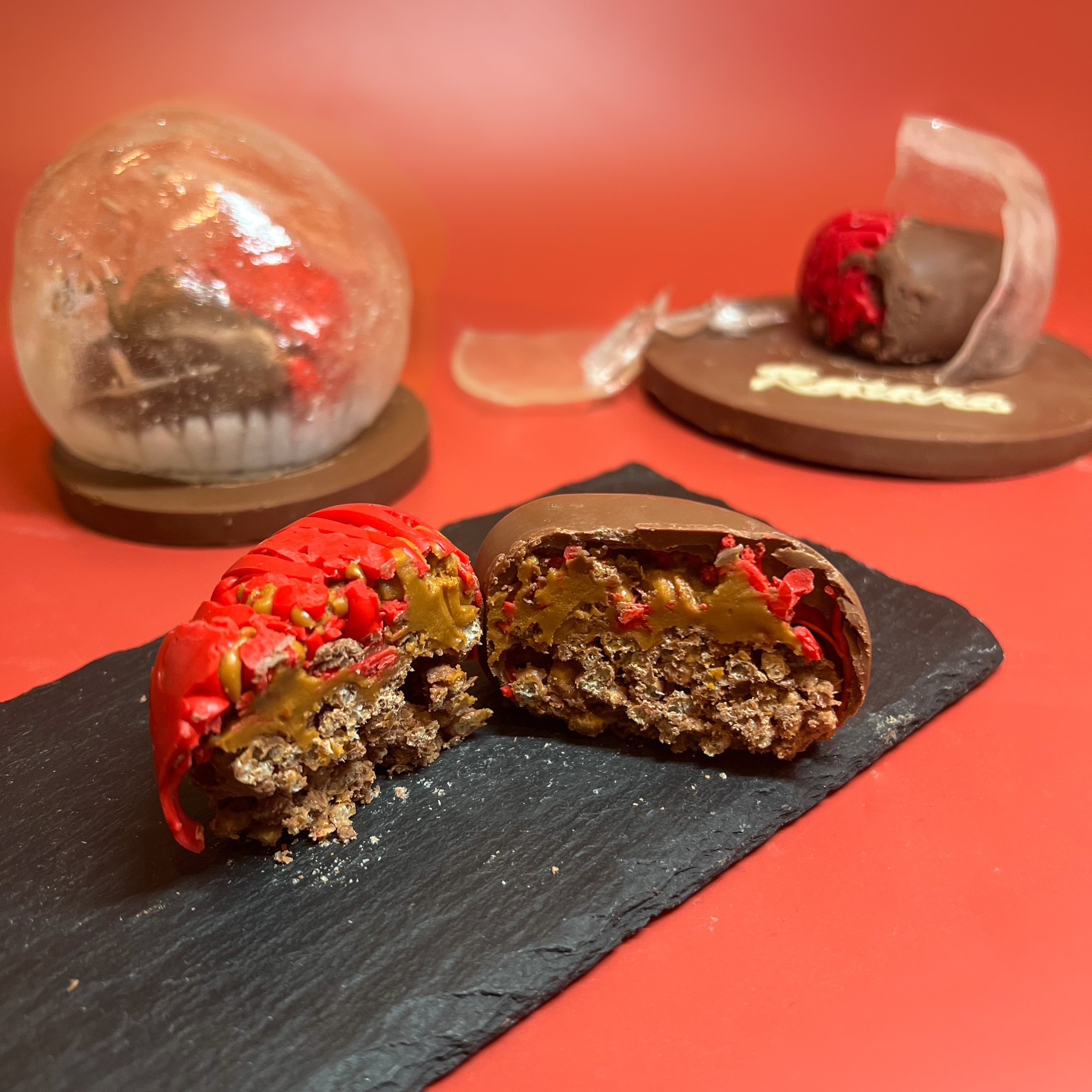 Personalised Love Capsule: Valentine’s Chocolate Heart - Yumbles.com