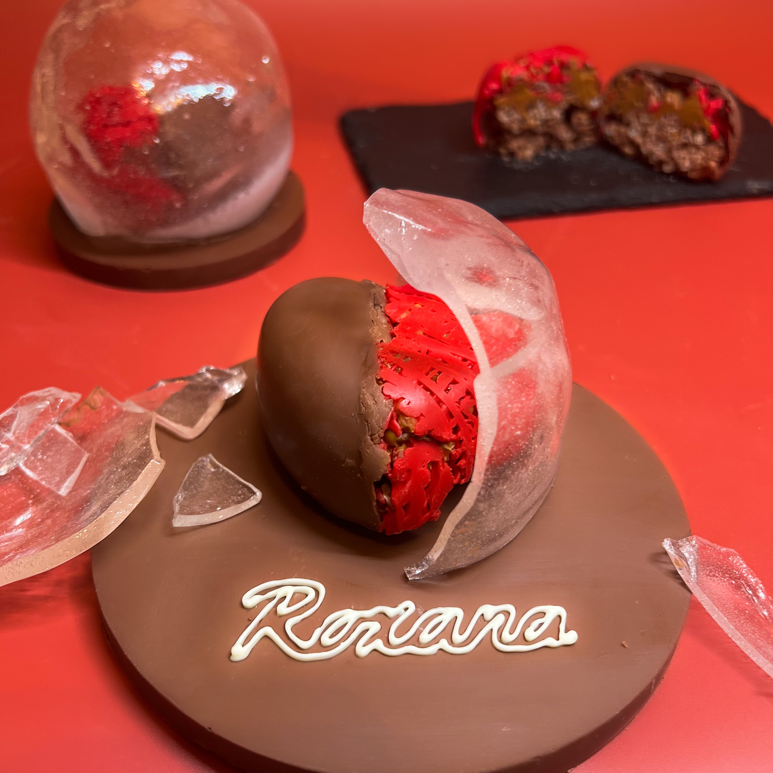 Personalised Love Capsule: Valentine’s Chocolate Heart - Yumbles.com