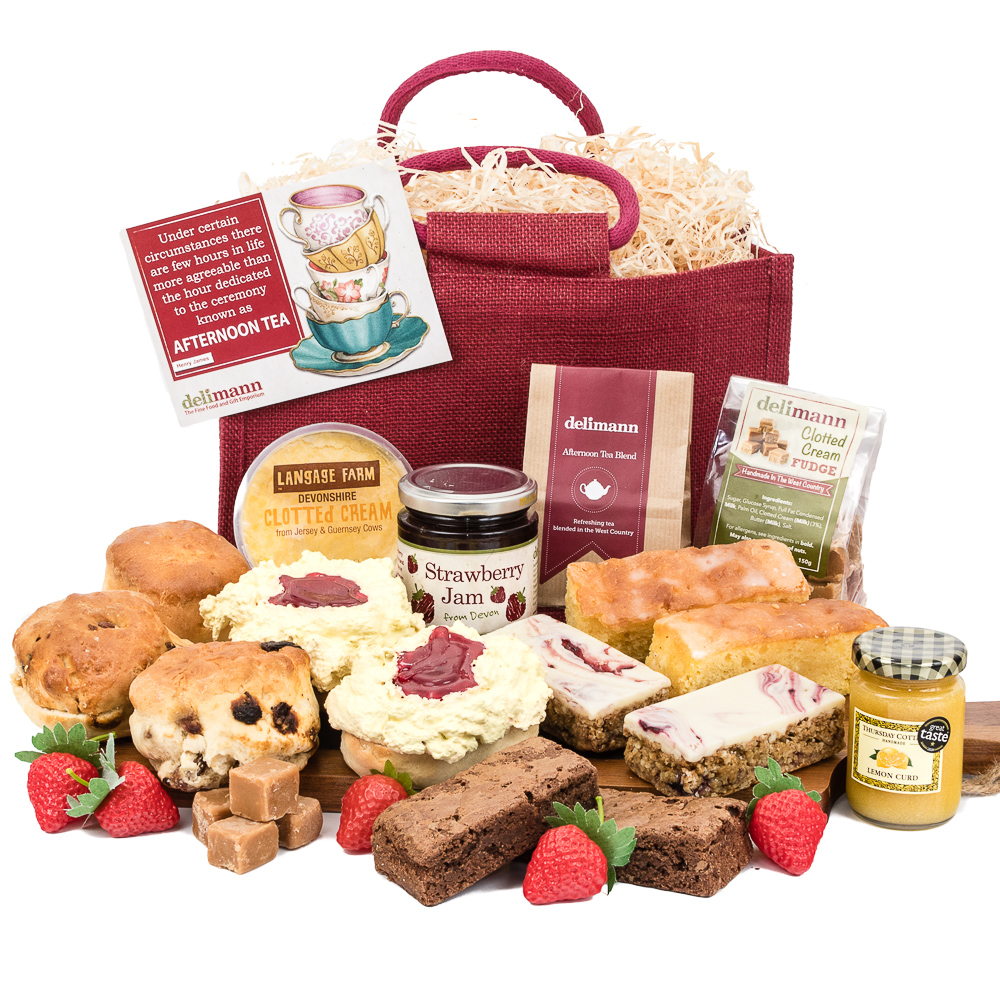 Devon High Tea Gift Hamper - Yumbles.com