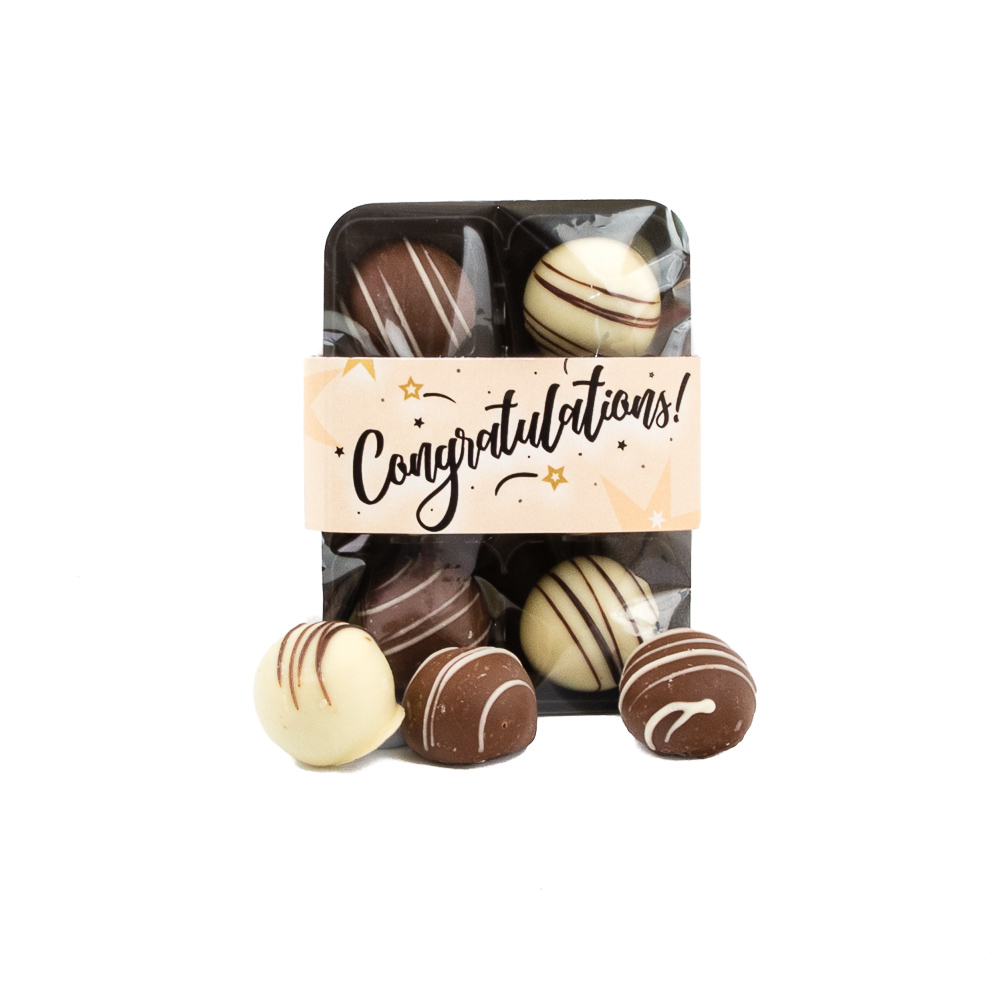 Congratulations Bubbles & Chocolates Gift Hamper - Yumbles.com