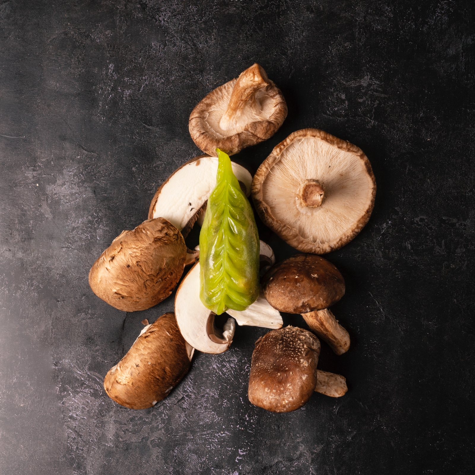 Mushroom and Bamboo Dumpling - Yumbles.com