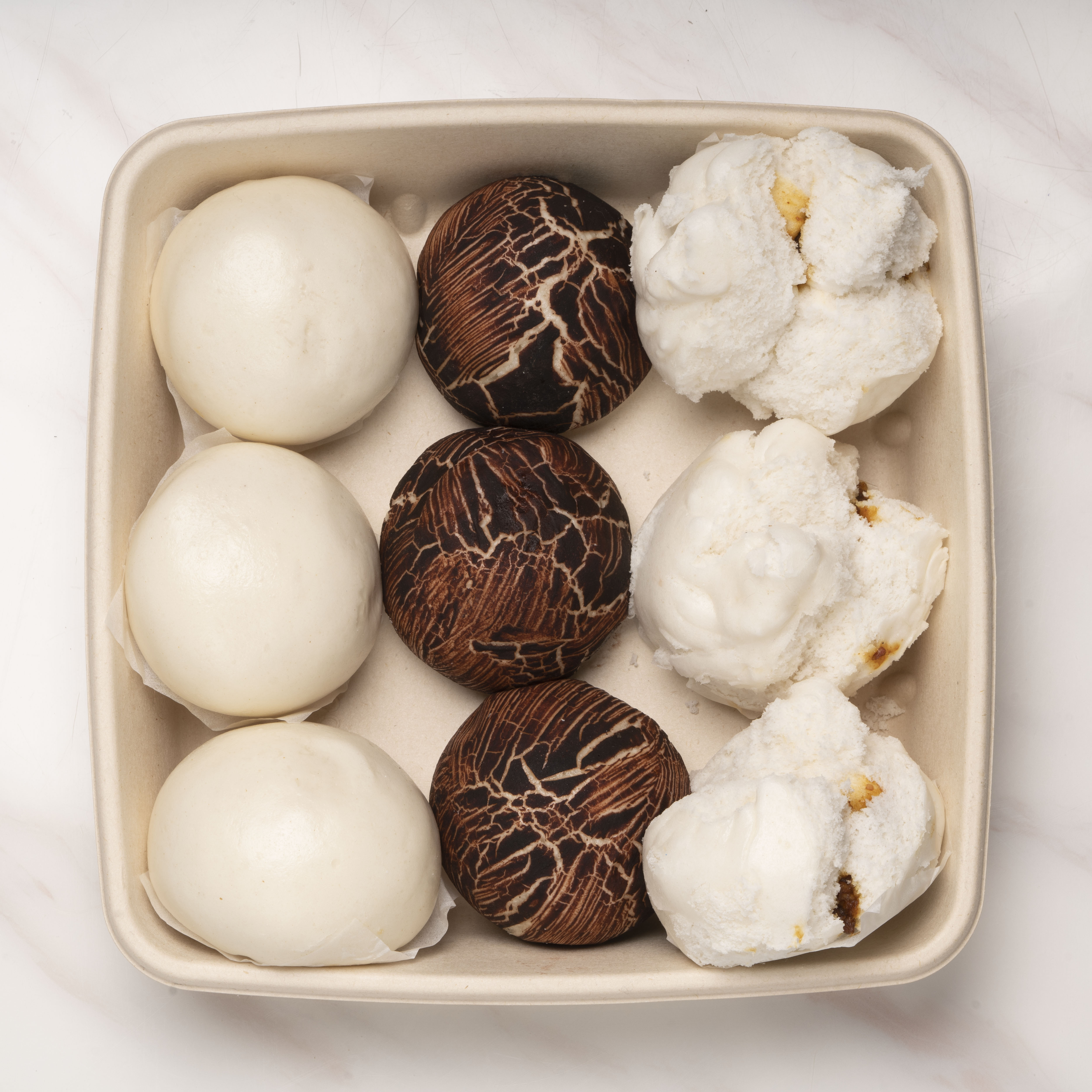 Fluffy Bao Box (9 pieces) - Yumbles.com