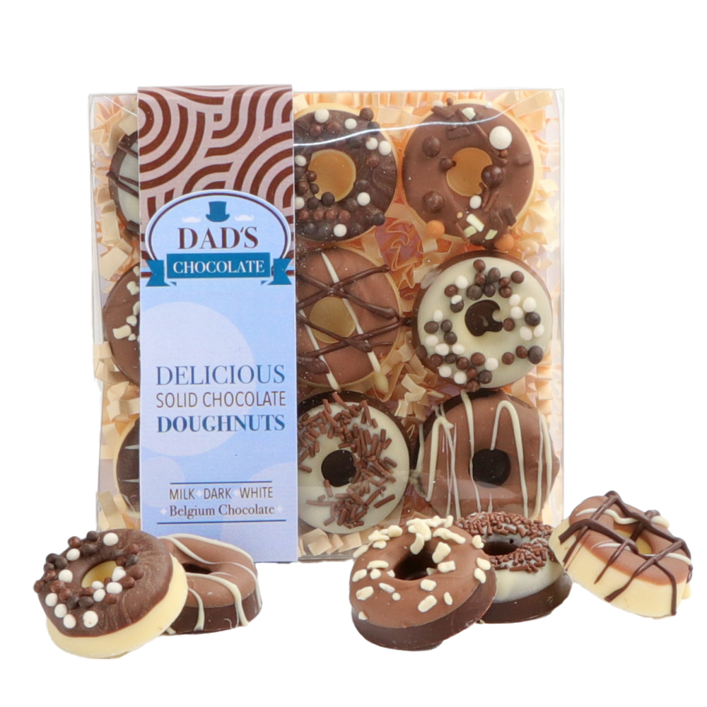 Dad’s Devon Cream Tea With Solid Chocolate Donuts - Yumbles.com