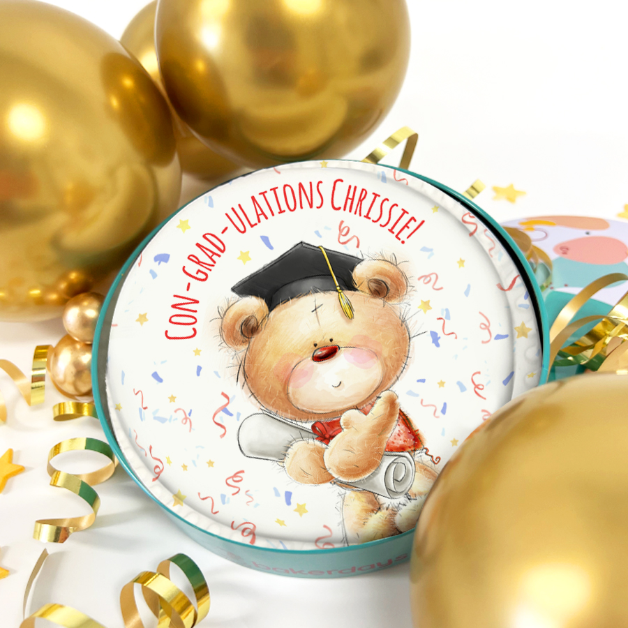 Graduation ted cake - Yumbles.com