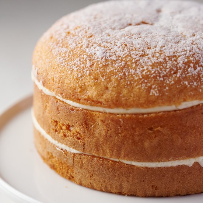 Birthday Cake - Victoria Sponge Cake - Yumbles.com