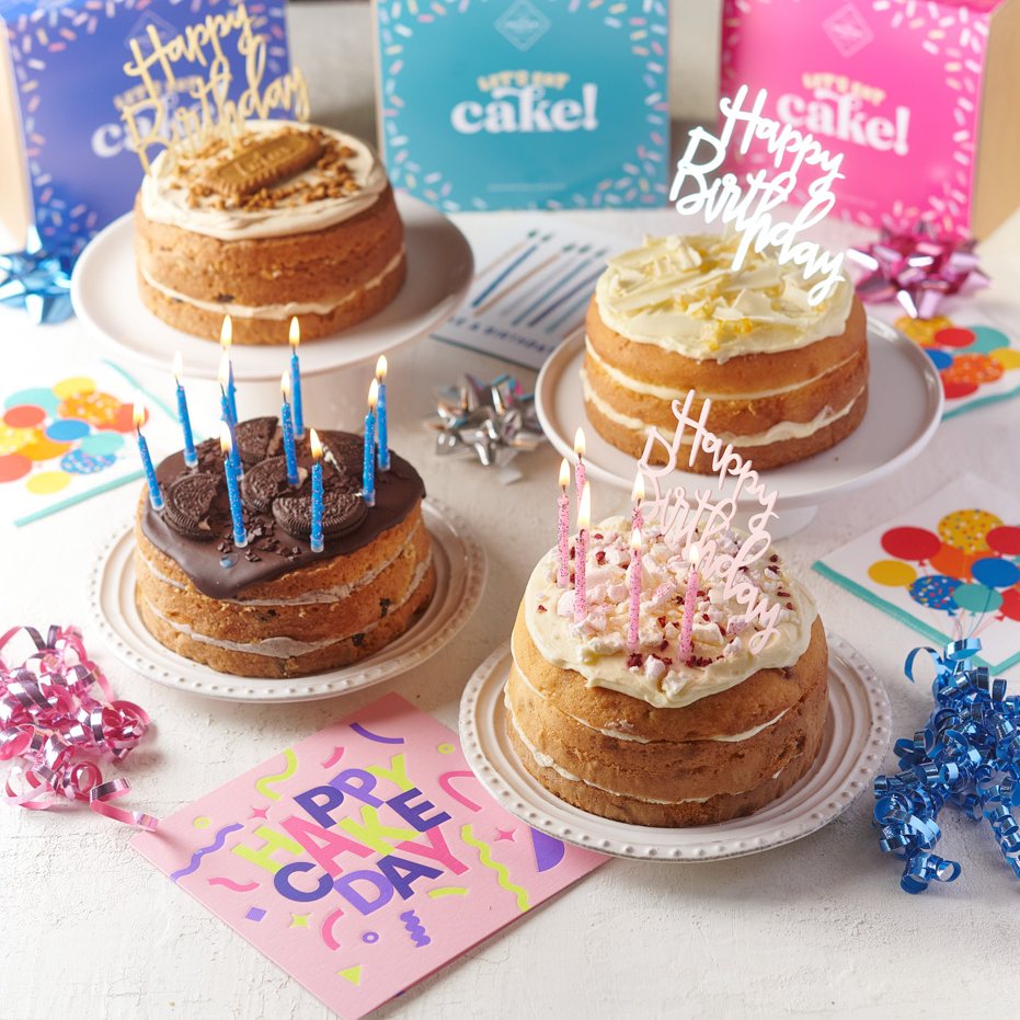 Birthday Pack - Milky Way Cake - Postable Birthday Cake - Yumbles.com