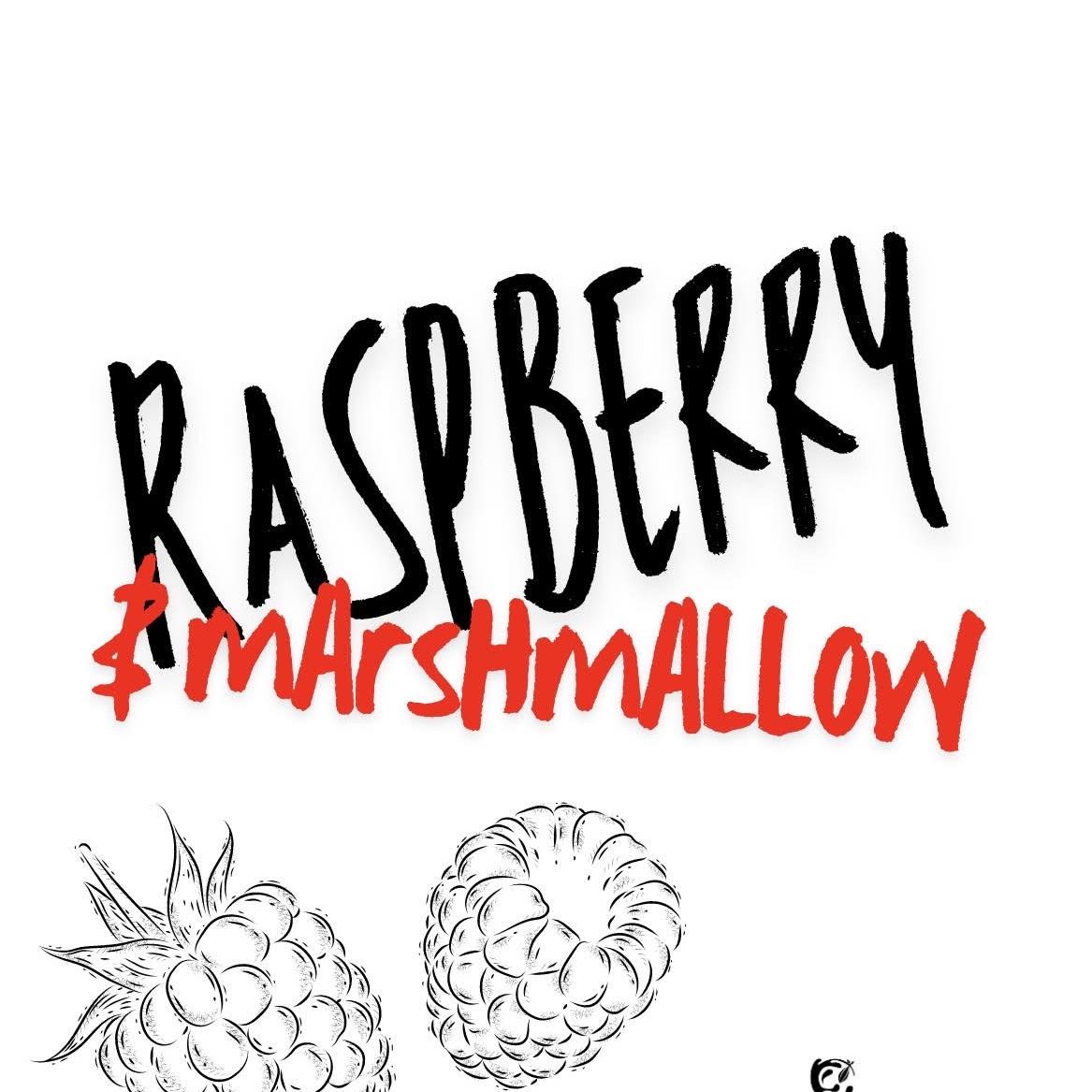 Raspberry & Marshmallow Chocolate Bar - Yumbles.com