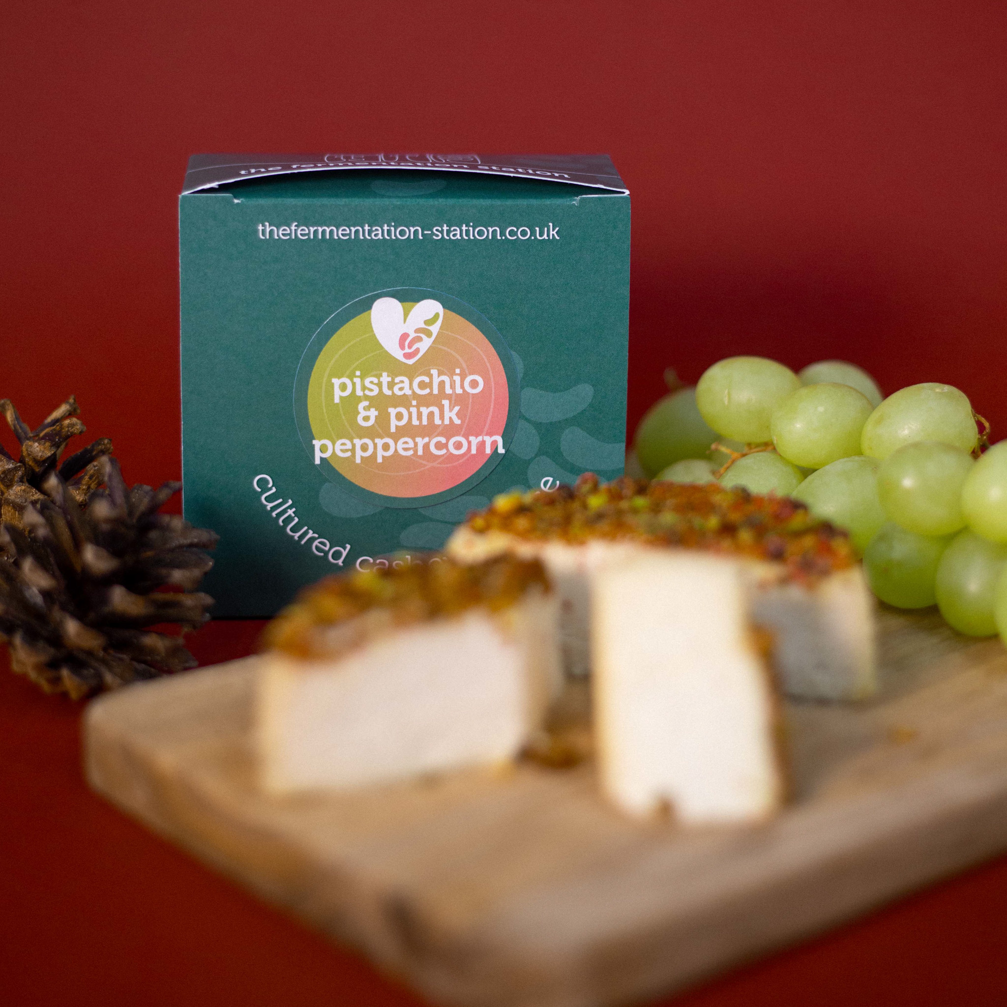 Limited Edition Christmas Pistachio and Pink Peppercorn Cultured Cashew ...