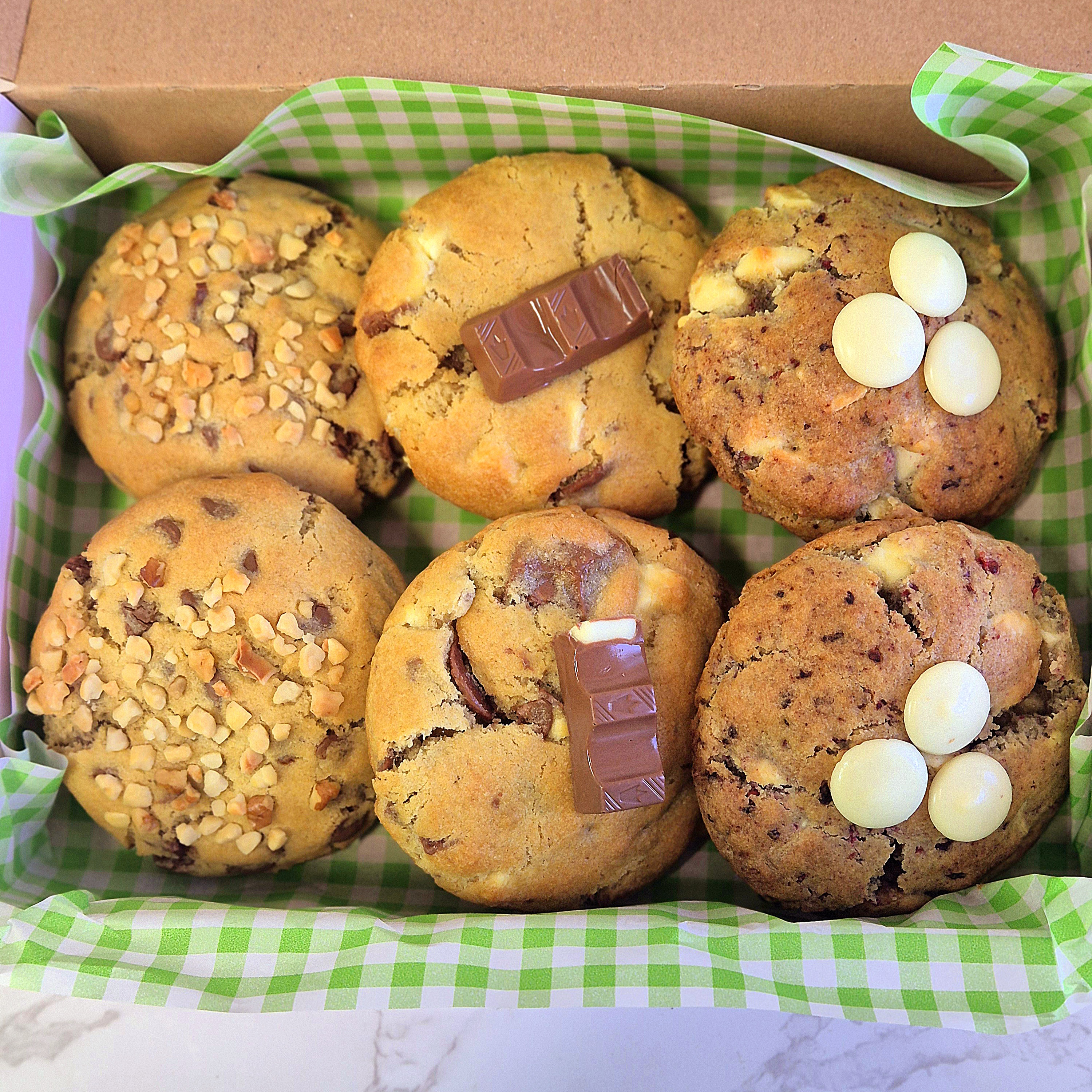 Mixed Cookie Box (Box of 6) - Yumbles.com