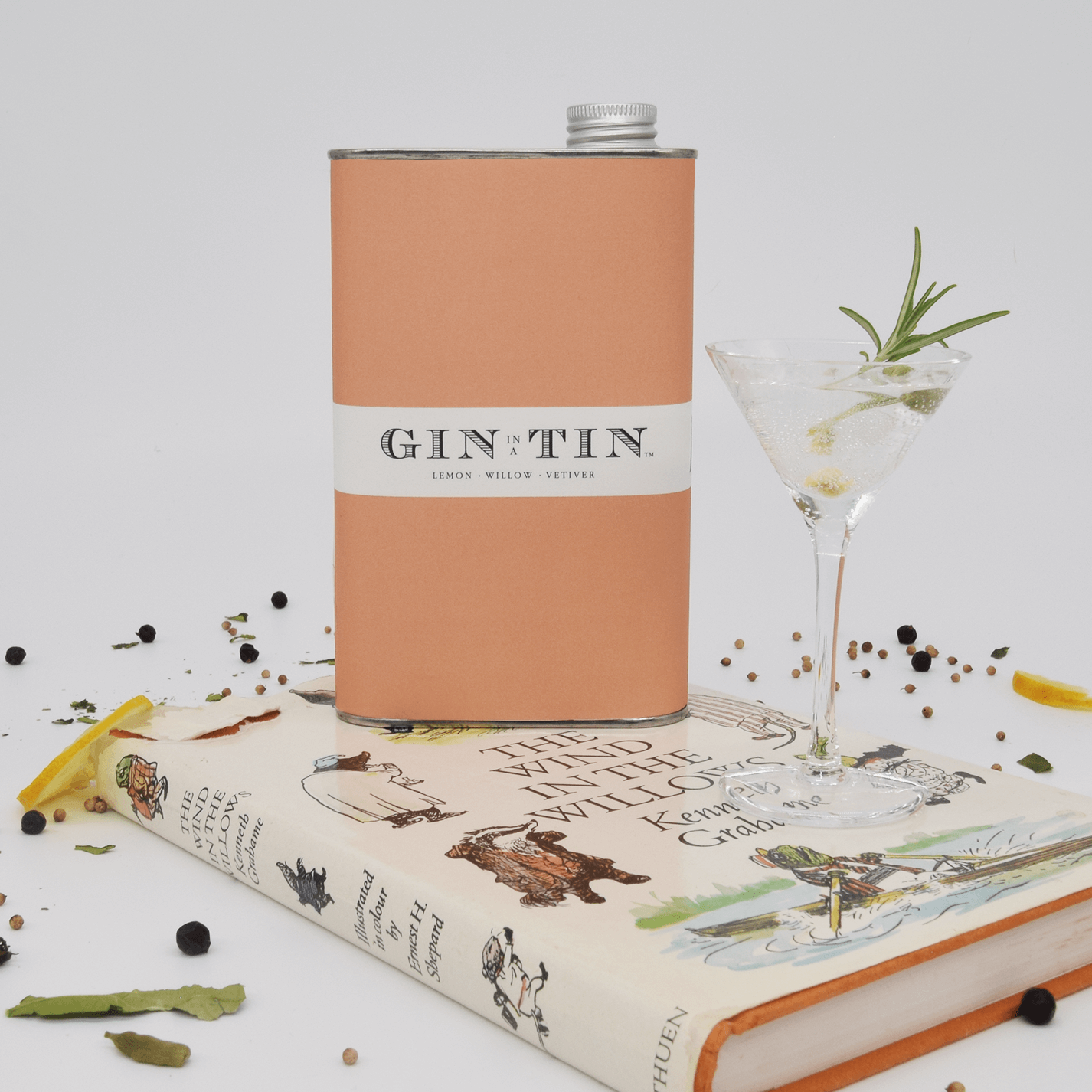 London Dry Lemon, Willow & Vetiver London Dry Gin In A Tin | Gin No.19 ...