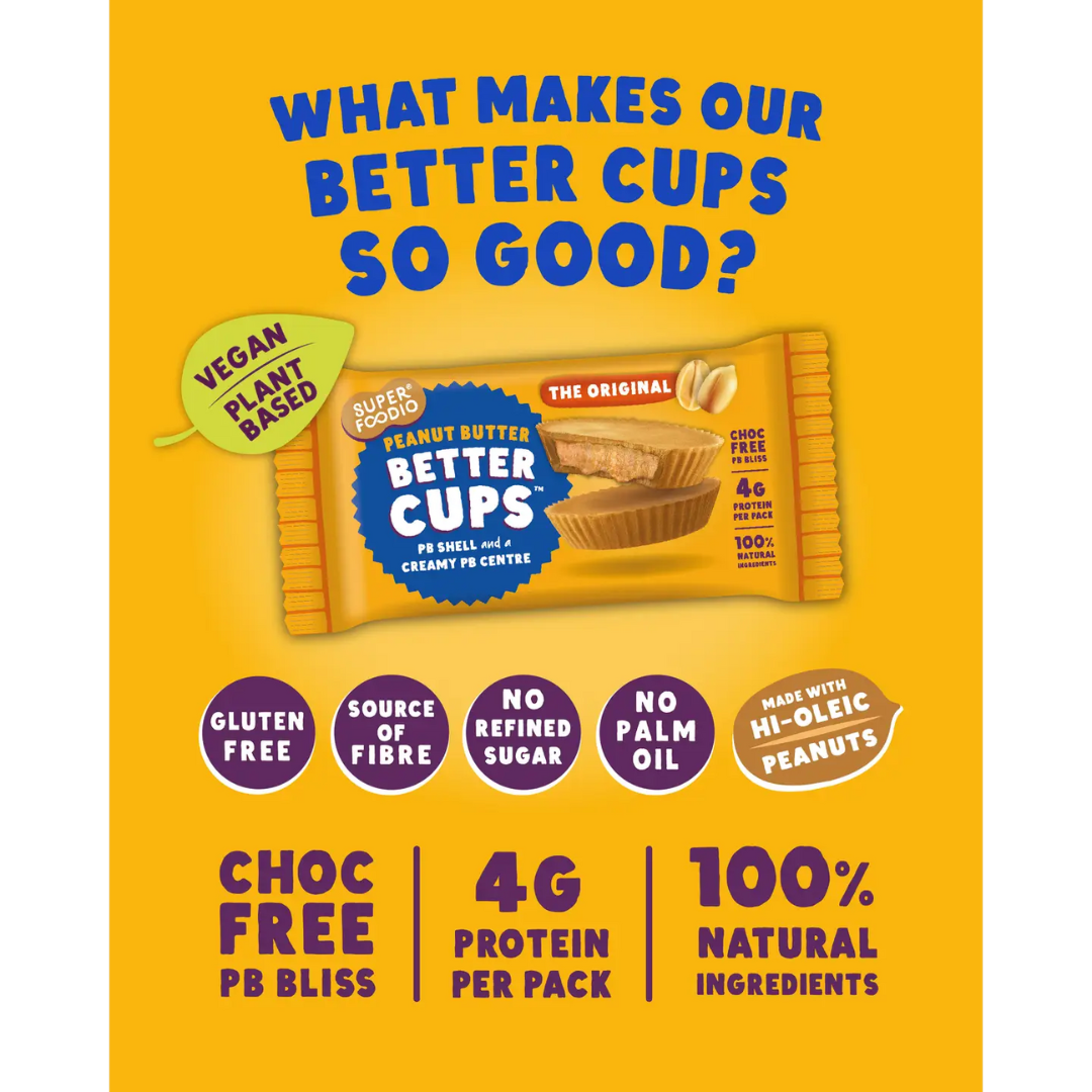 Peanut Butter Better Cups - Original (30g x 15 packs) - Yumbles.com