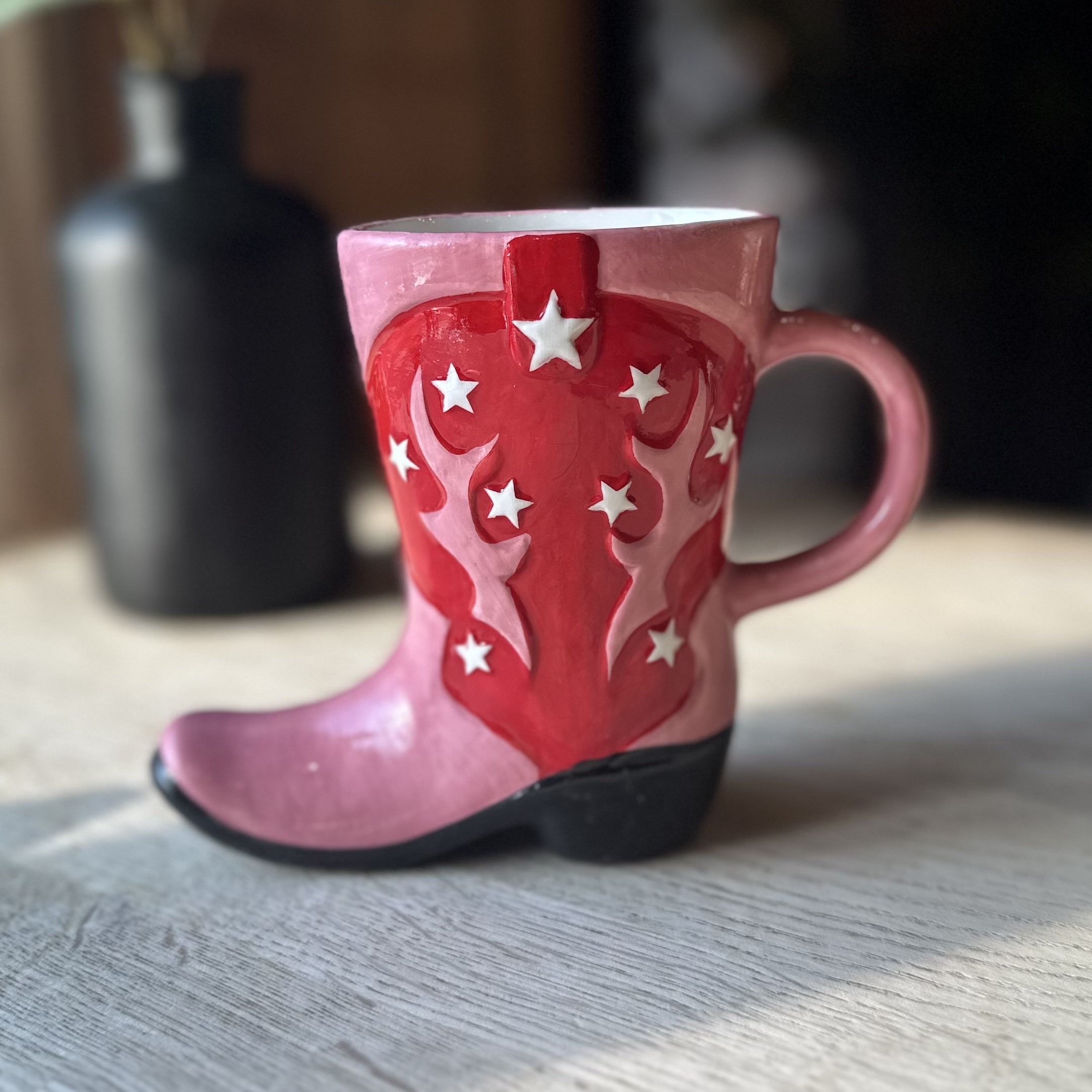 Cowboy Boot Shaped Mug - Yumbles.com