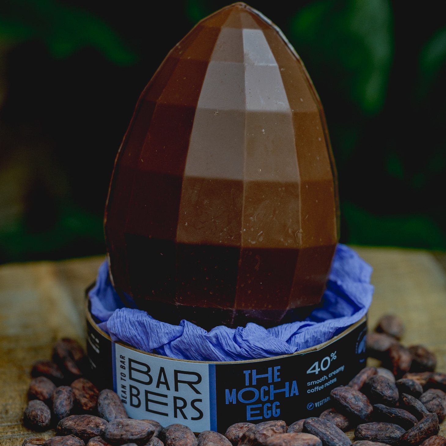 The Mocha Egg (40% mocha chocolate) - Yumbles.com