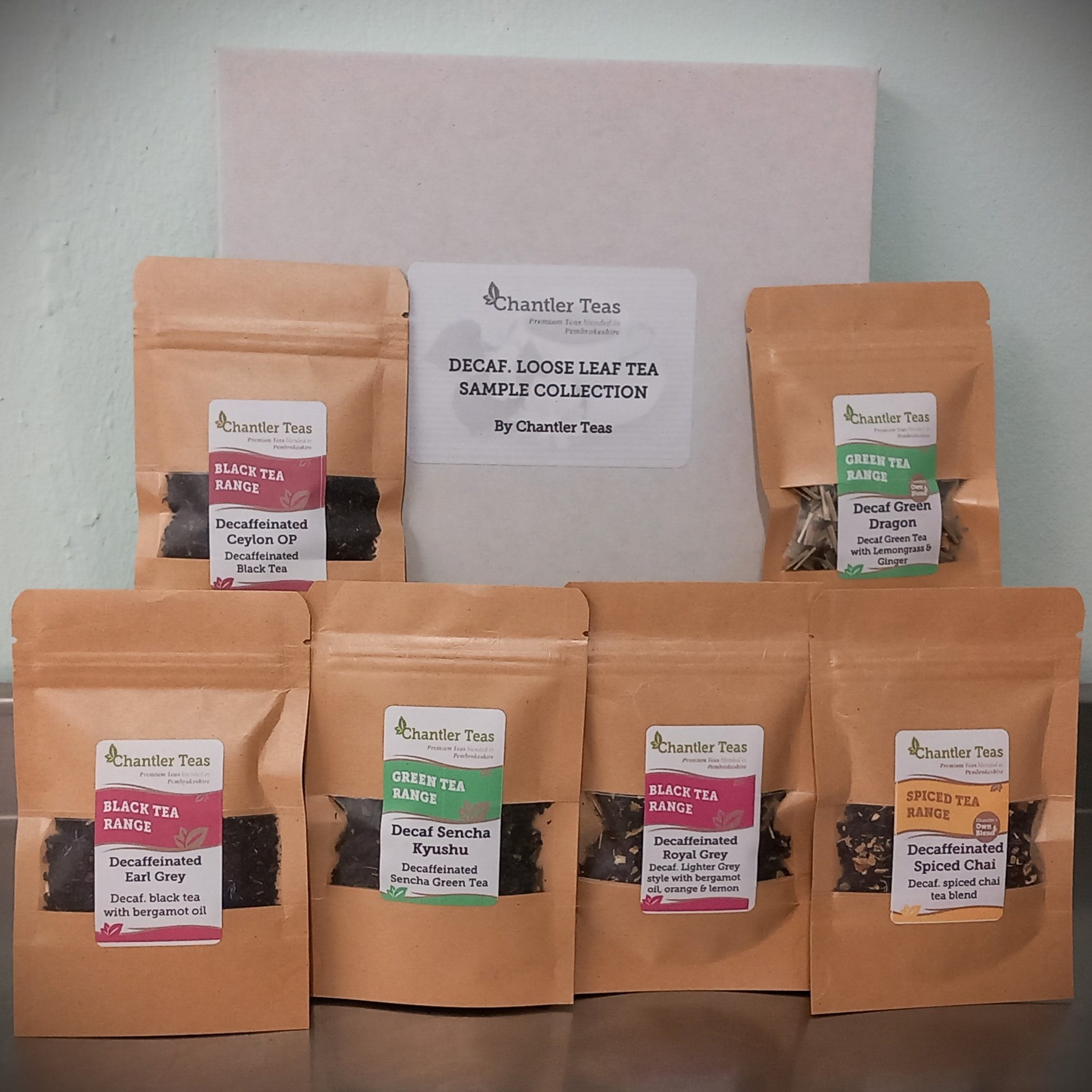 Decaffeinated Loose Leaf Tea Sample Collection - Yumbles.com