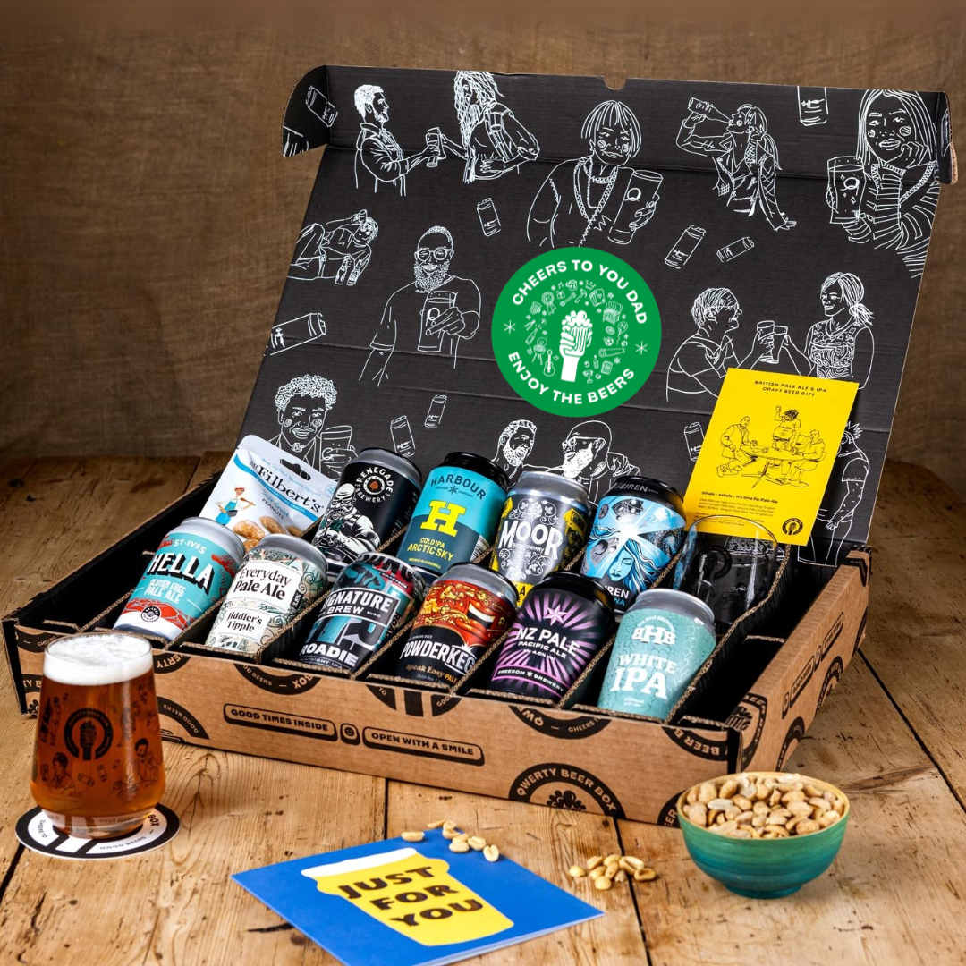 Personalised Beer Gift For Dad - Father's Day Gift Box - Yumbles.com