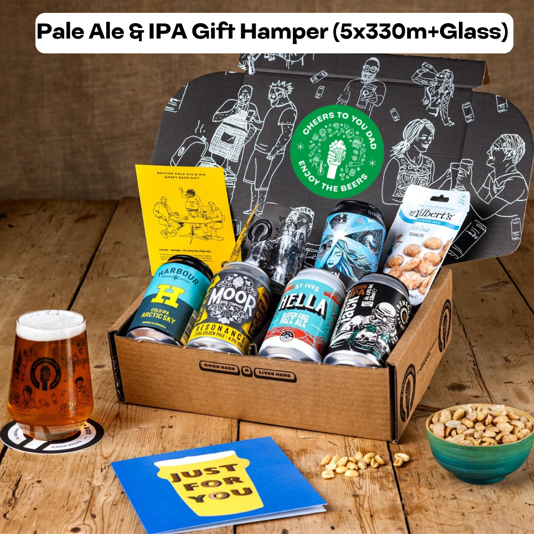 Personalised Beer Gift For Dad - Father's Day Gift Box - Yumbles.com