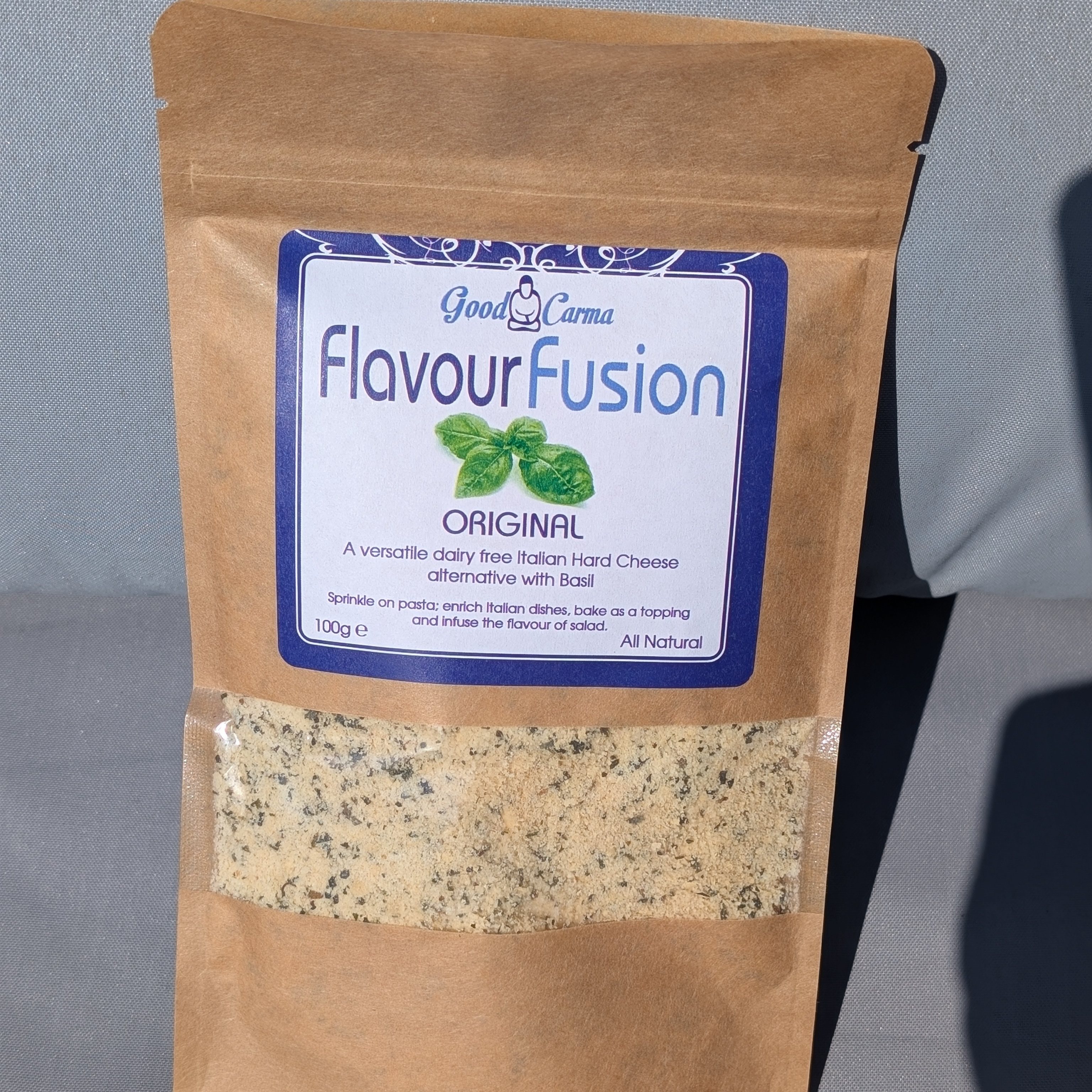Flavour Fusion Original - Vegan Italian Hard Cheese (2 pack) - Yumbles.com