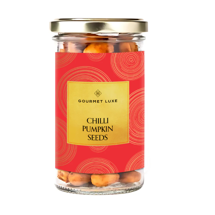 Gourmet Luxe Chilli Pumpkin Seeds 100g - Yumbles.com