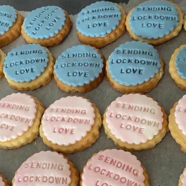 Personalised Custom Message Shortbread Cookie Biscuits Gift Box - 6 or ...