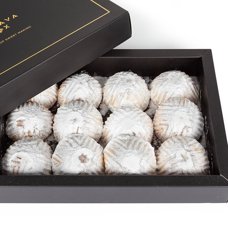 Walnut Maamoul 575g - Middle Eastern Filled Shortbread Cookies ...