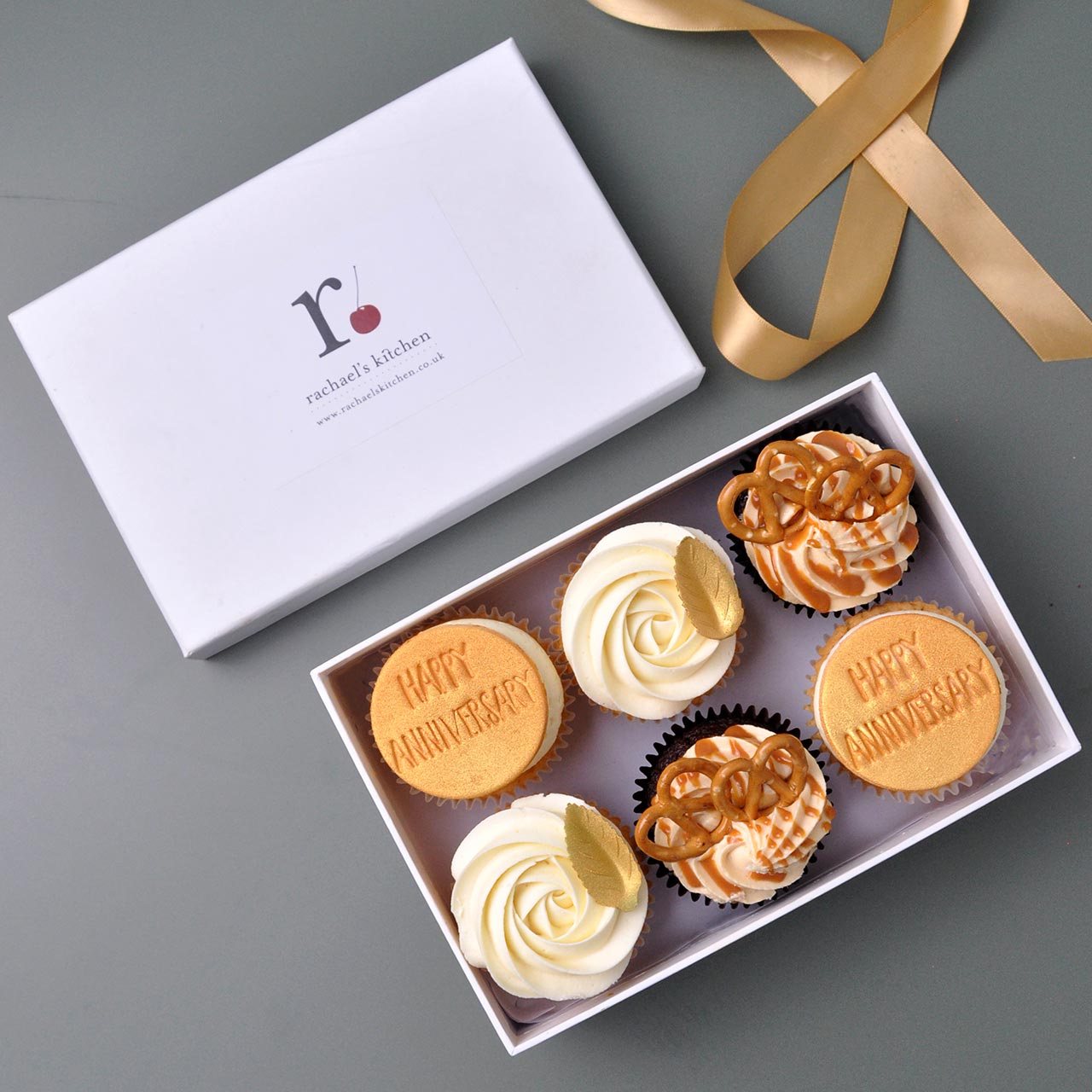 Happy Anniversary Cupcakes Box - Yumbles.com