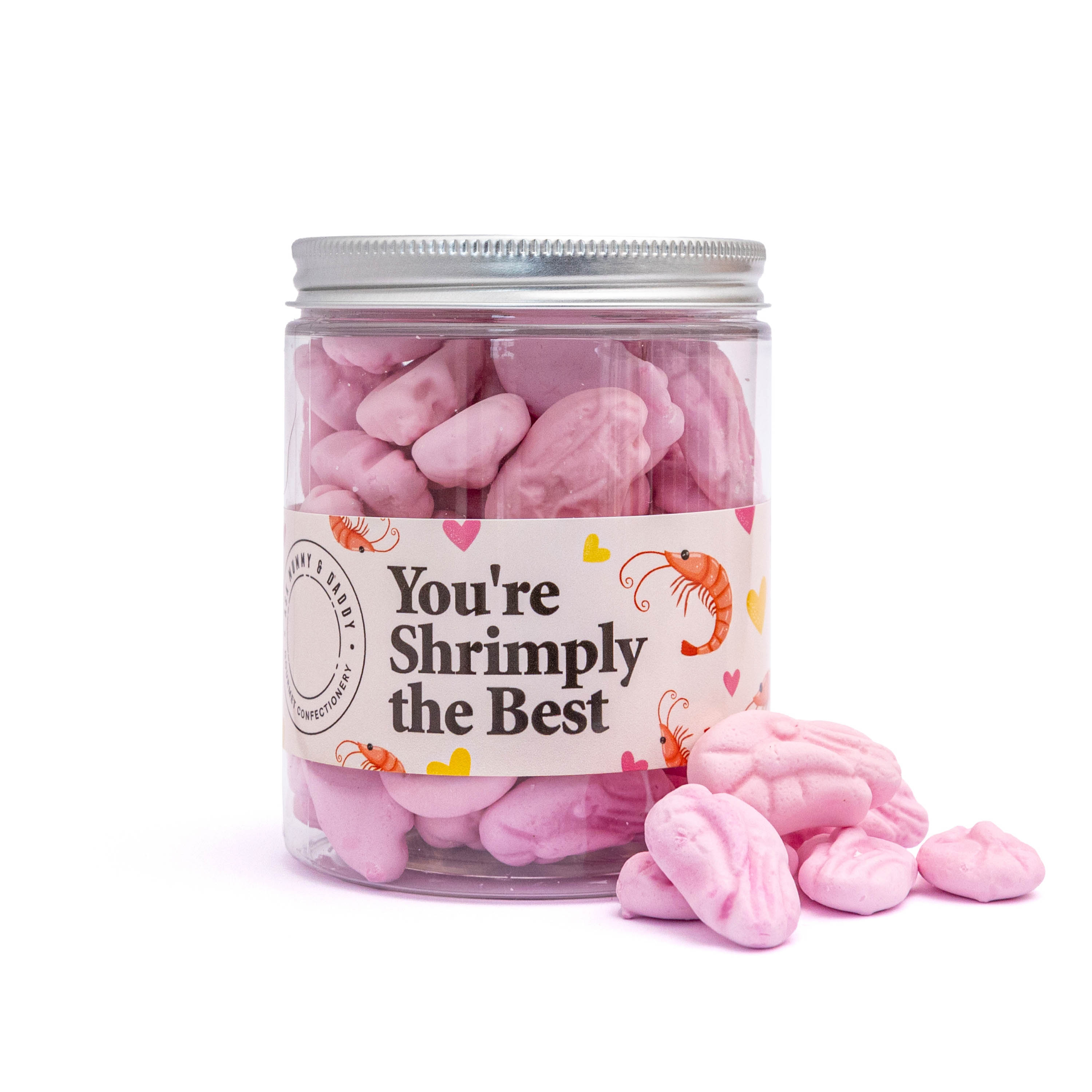 Shrimply The Best Raspberry Foam Sweets - Yumbles.com